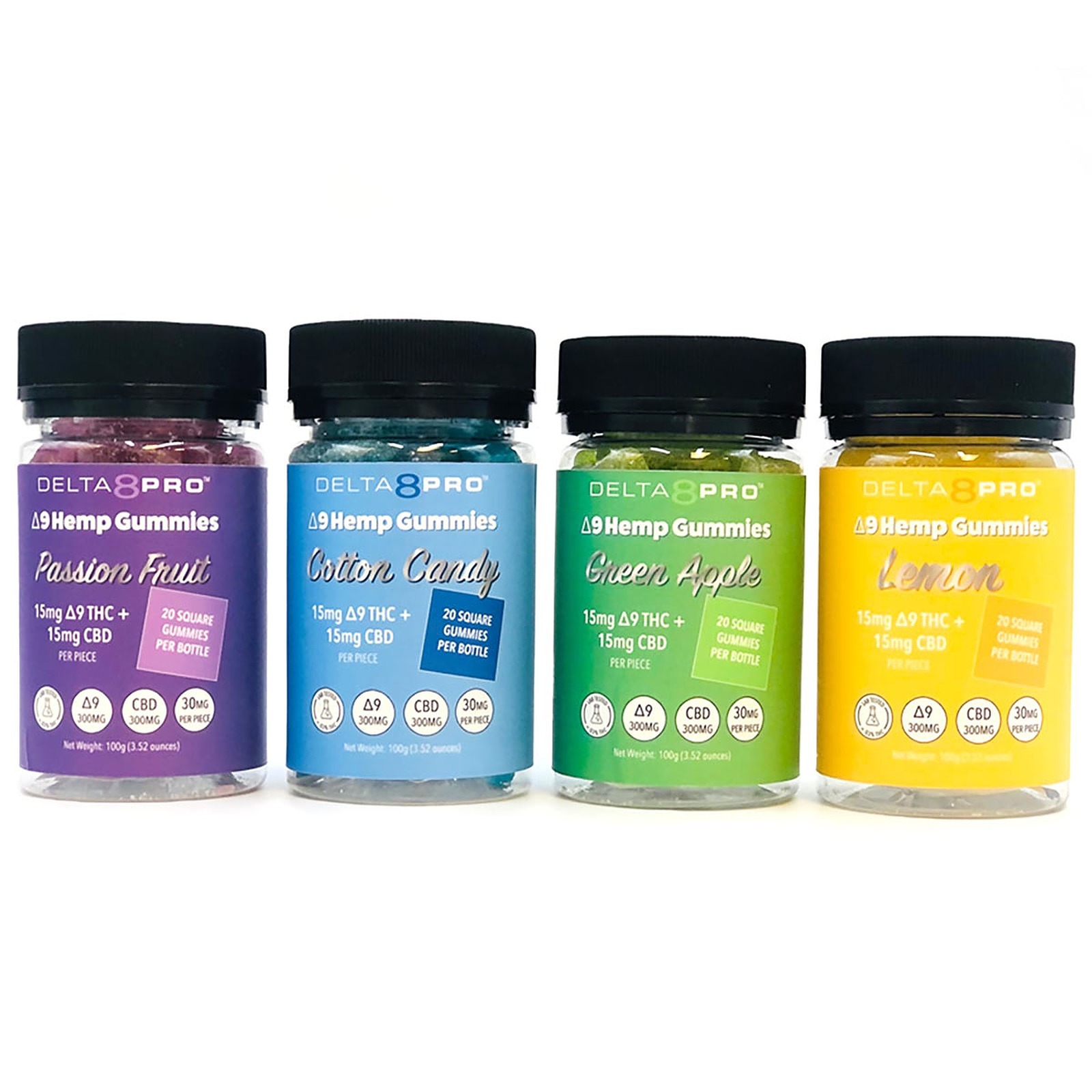 Delta 8 Pro: 30mg Artisan Gummies Hemp Derived Delta 9 THC & CBD 4 ...