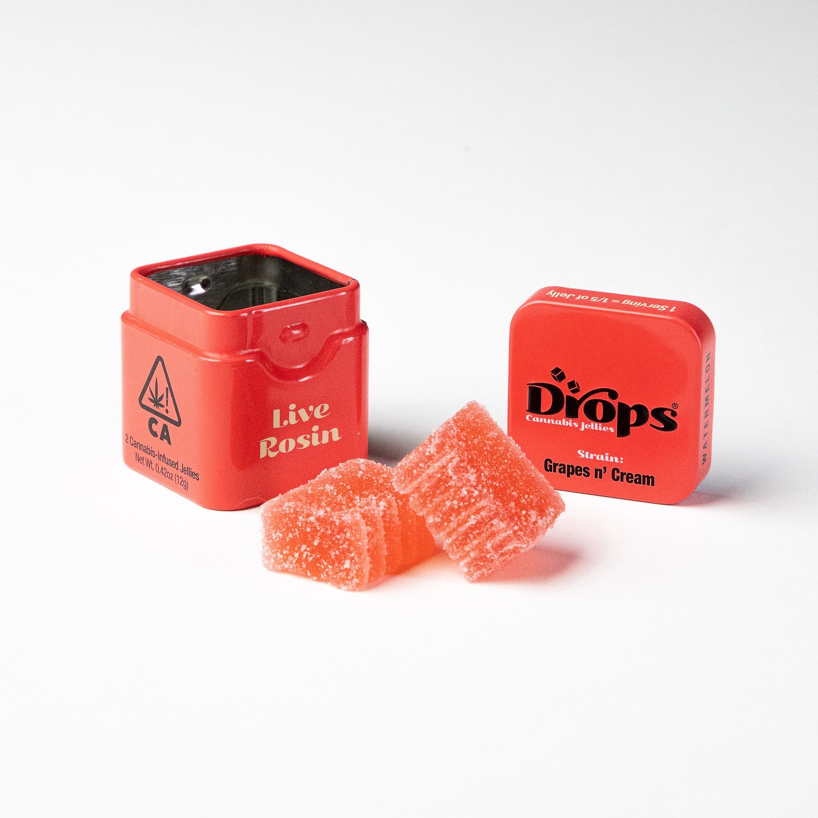 Drops: Watermelon Jelly 100mg THC | Single | Leafly