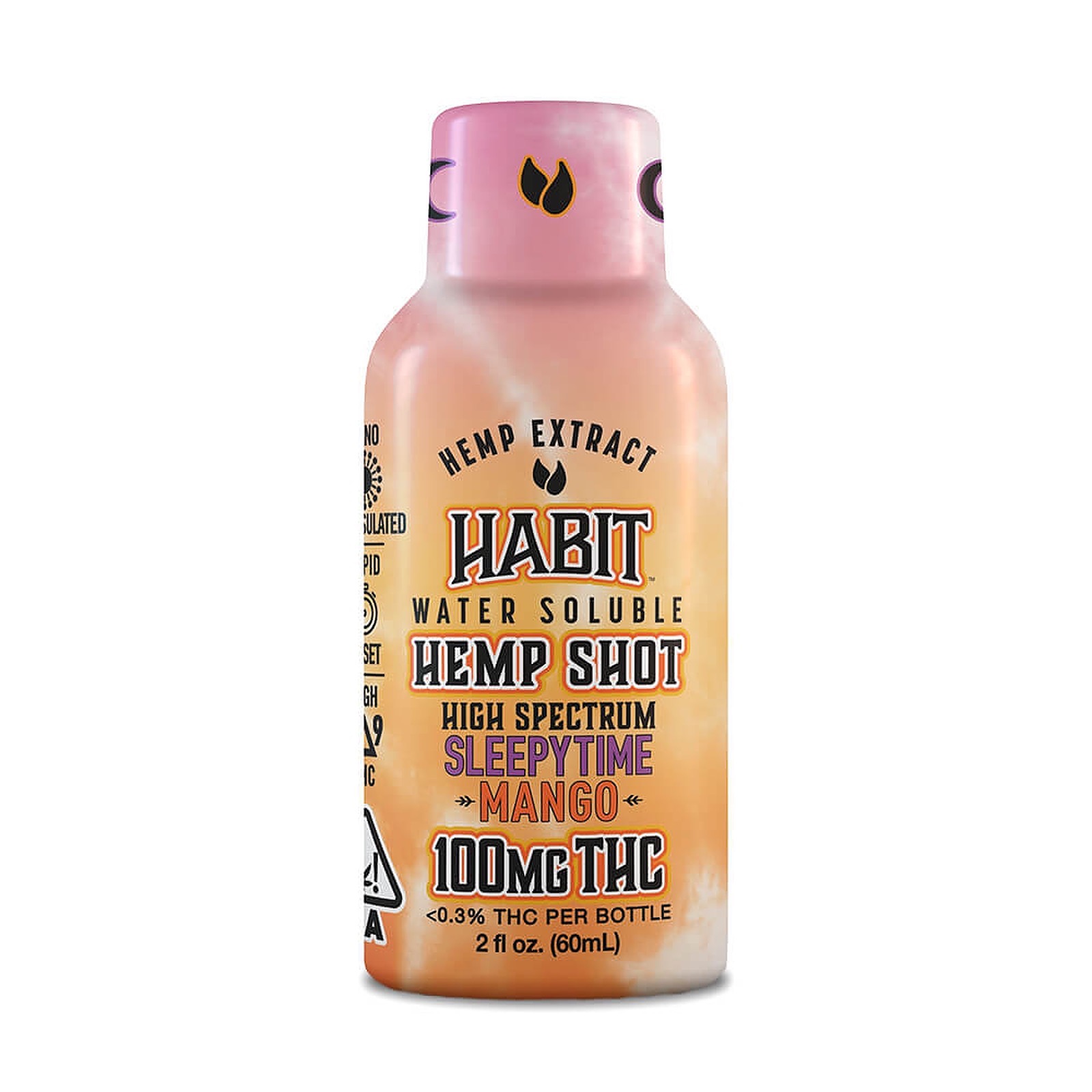 Luxe THC | 25% OFF with code LEAFLY: Habit 100mg THC Mango Shot | 30ml | Leafly