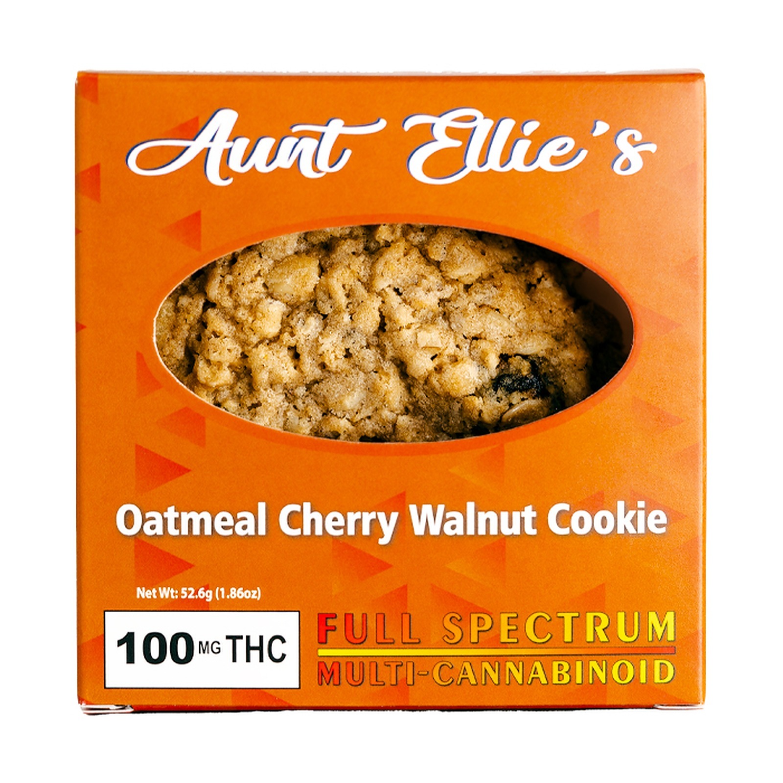 Aunt Ellie's: Aunt Ellie's - Oatmeal Cherry Walnut Cookie [100mg] | Leafly