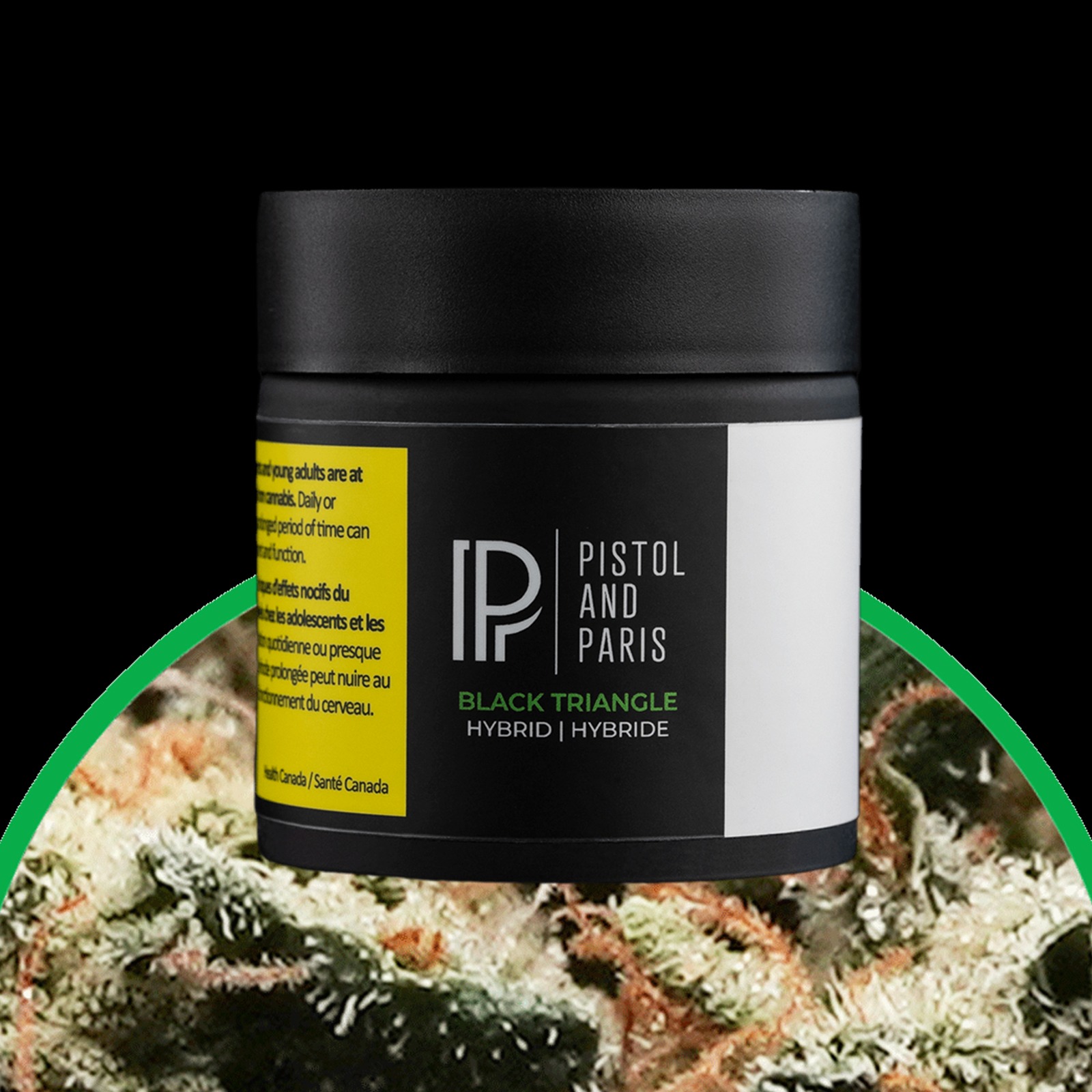 PISTOL AND PARIS ™: Black Triangle 3.5g Dried Cannabis | Leafly