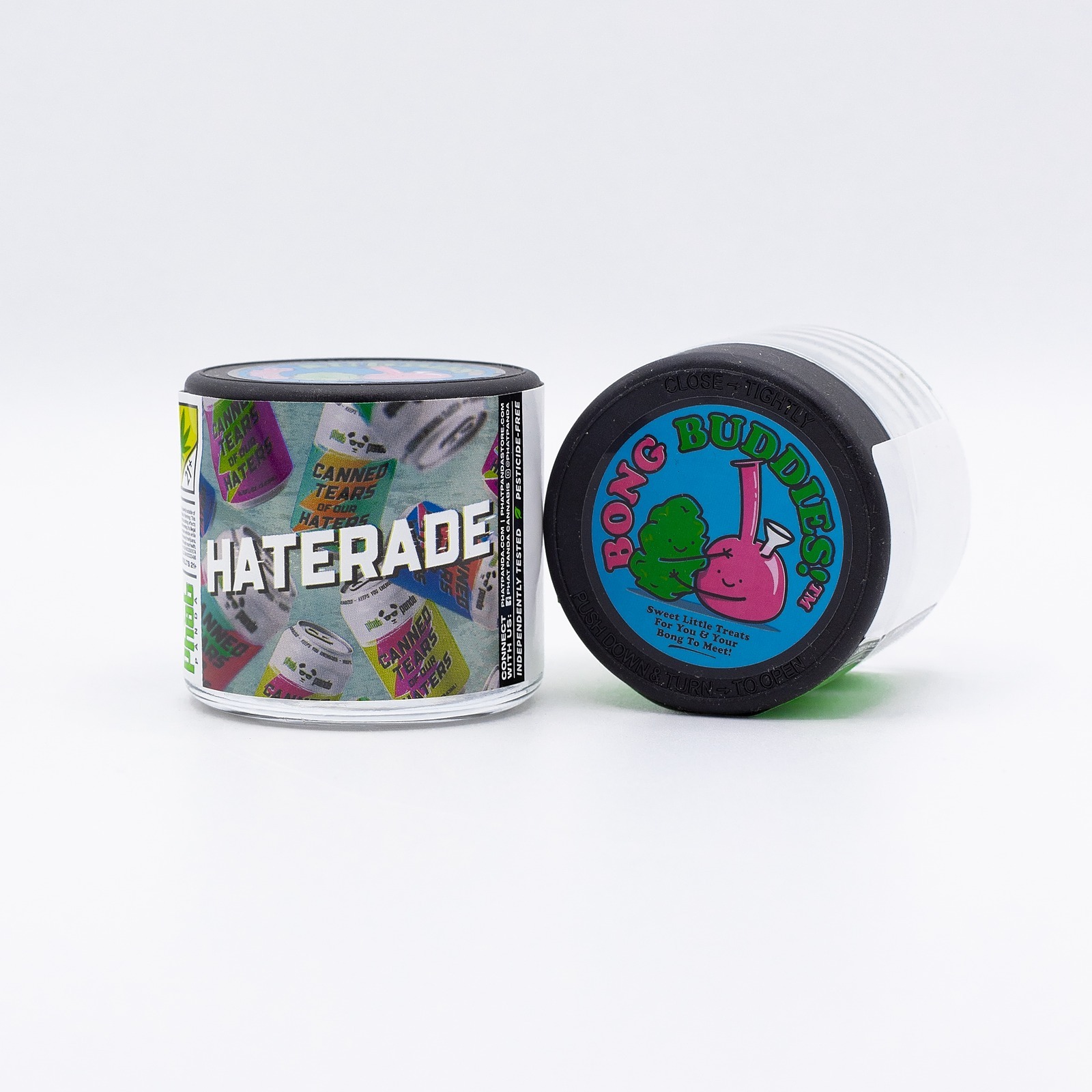 Phat Panda: Haterade Platinum Line Bong Buddies | Leafly