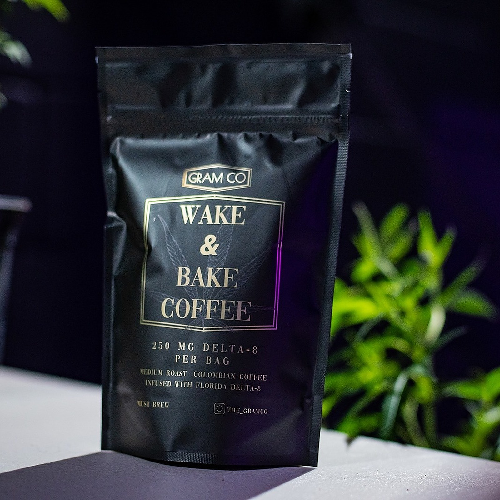 Gram Co Premium Delta 8: GramCo Wake & Bake Delta 8 Coffee, 4 ounce ...
