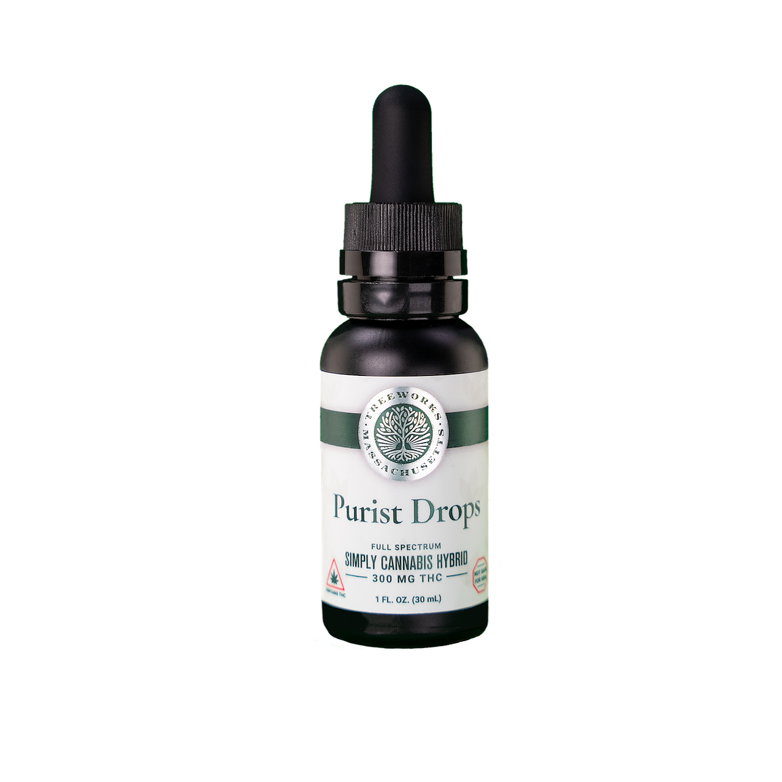 Treeworks: Purist Drops Tincture 300mg | Leafly