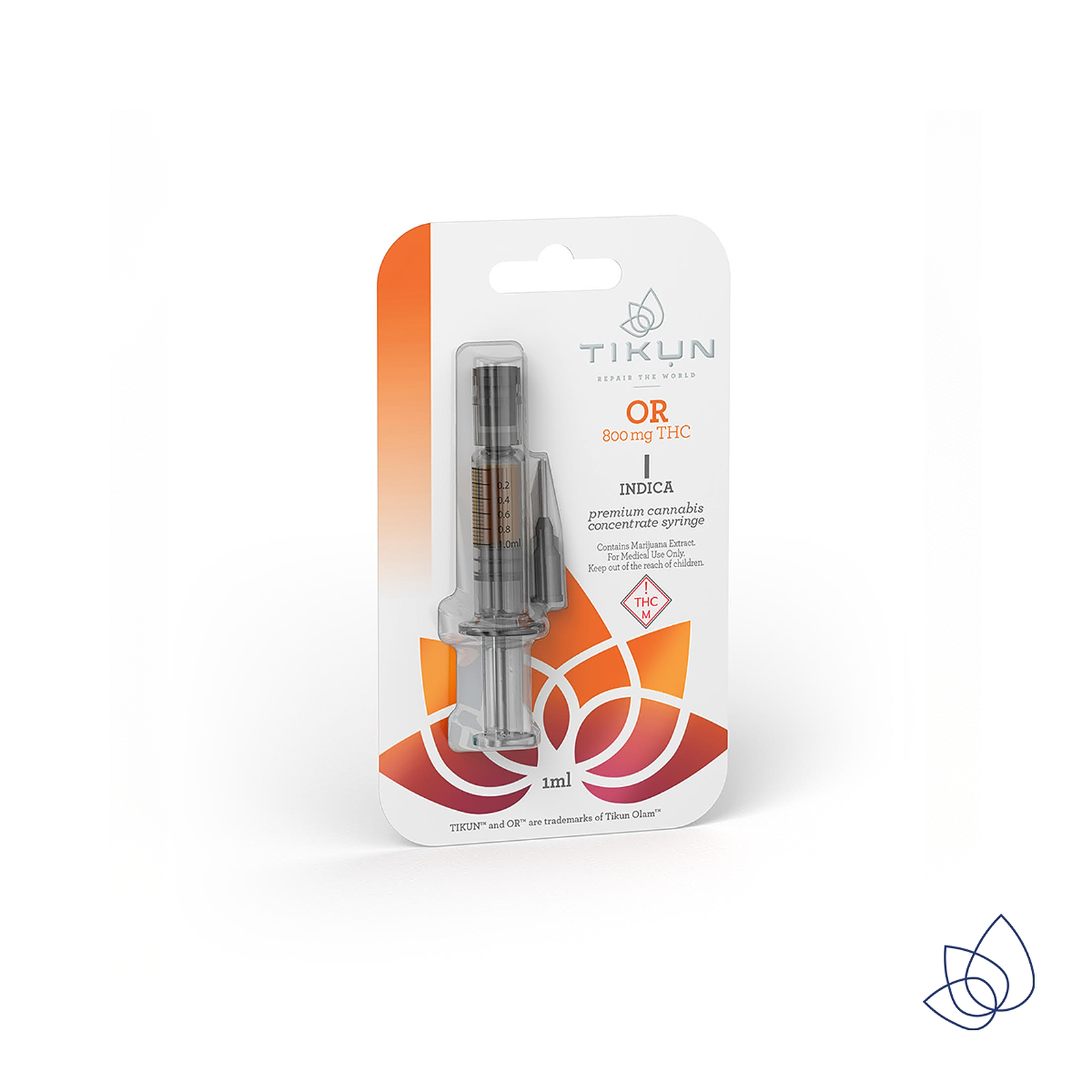 Tikun Olam: Or Distillate Syringe 800mg | Leafly