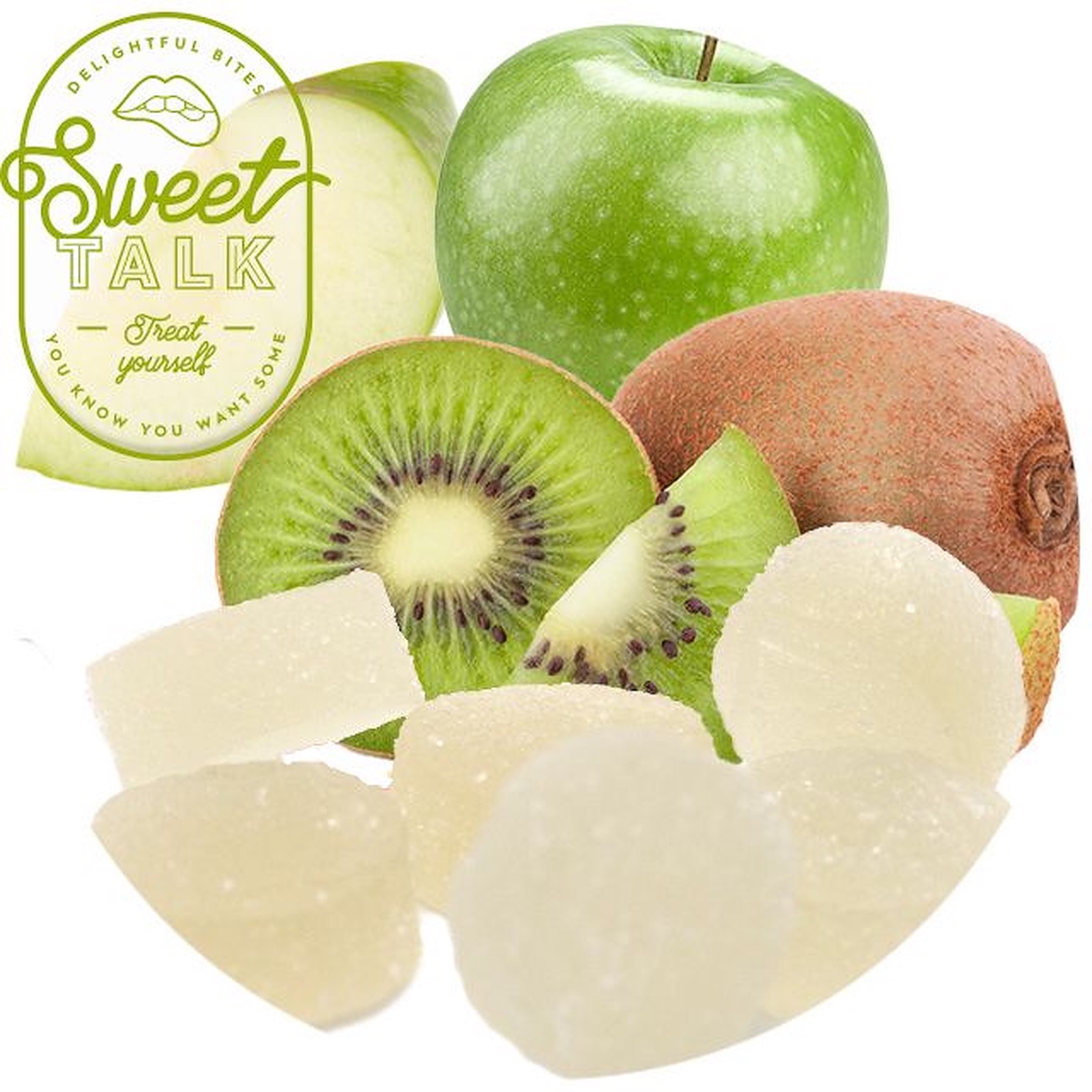 Sweet Talk: Sweet Talk Puckers Kiwi Green Apple - Hybrid | Leafly