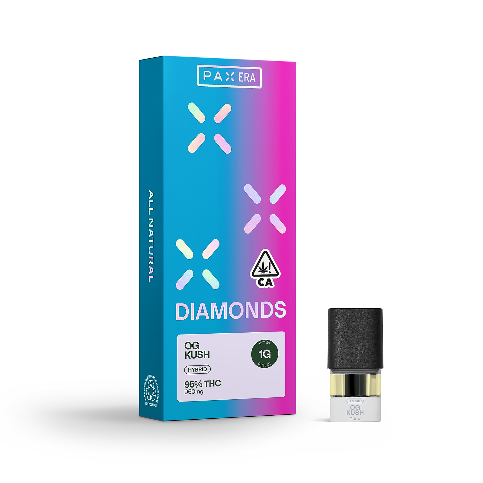PAX®: 1g PAX Diamonds pod - OG Kush | Leafly