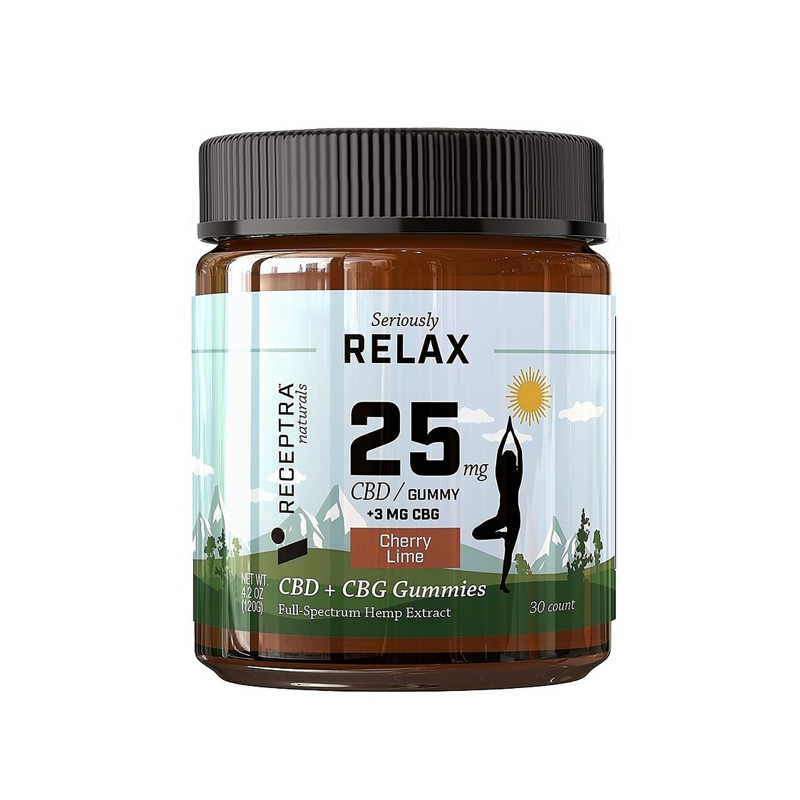 Receptra Relax 25mg Cbd Cbg Gummies Leafly