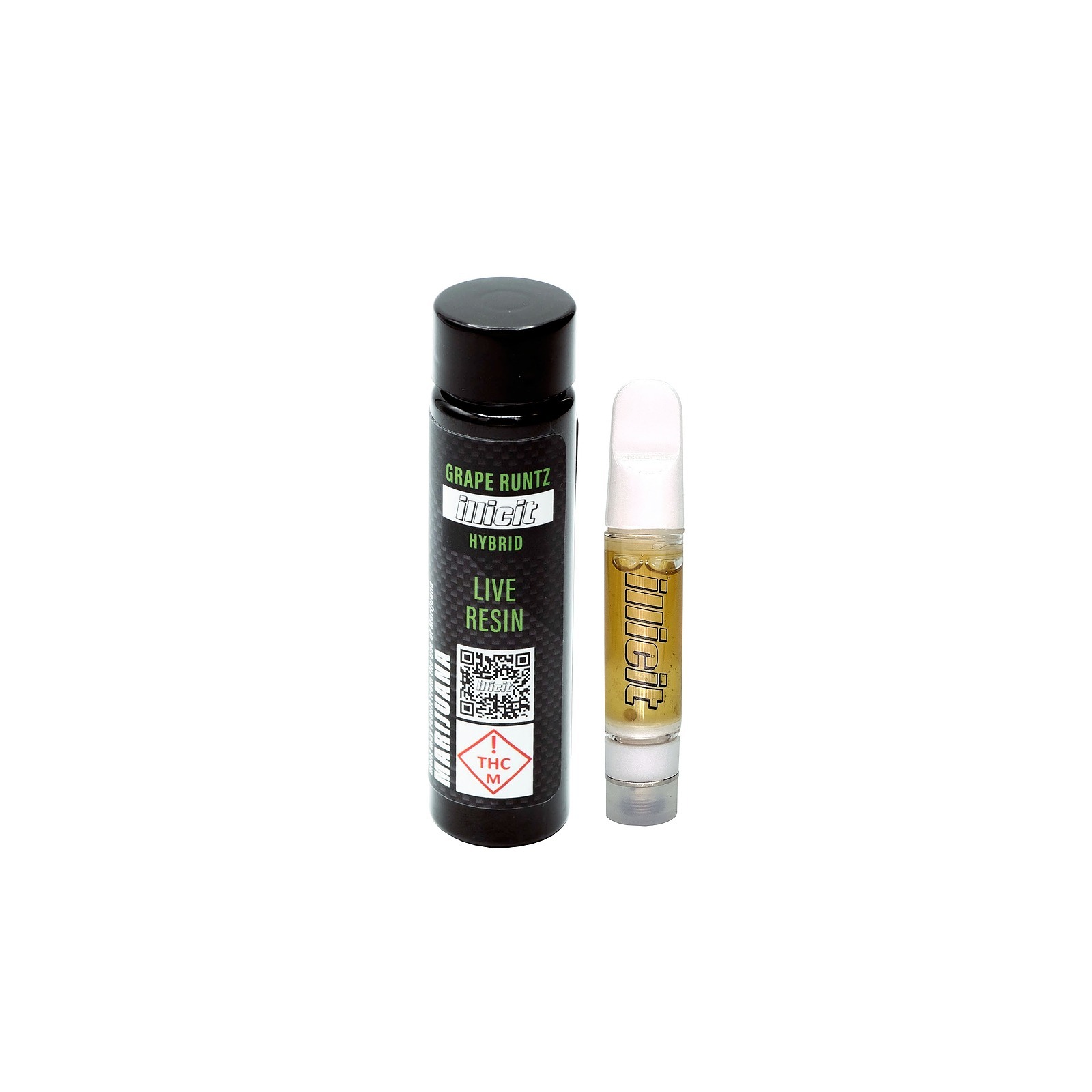 ILLICIT: Grape Runtz Live Resin 1G Cartridge | Leafly
