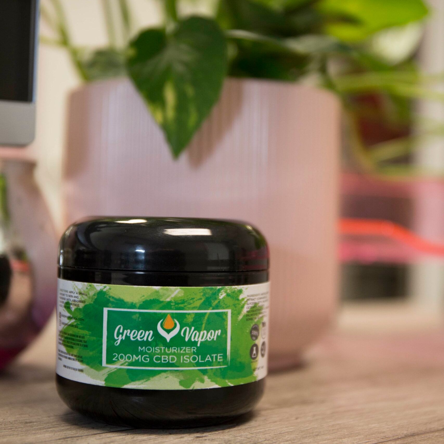 Green Vapor: Green Vapor CBD Moisturizing Lotion 200mg – 4oz | Leafly