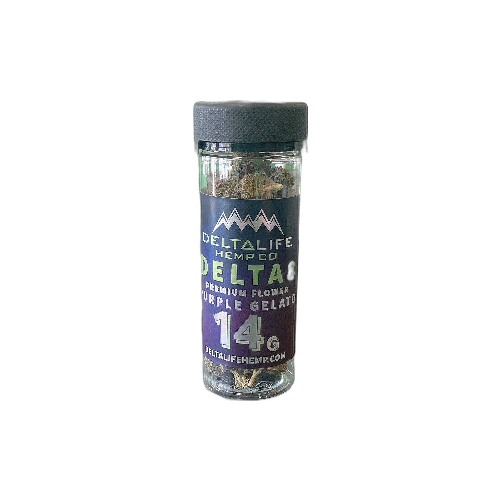 Delta Life Hemp: Delta 8 Premium Flower Purple Gelato 14 Grams Indica ...