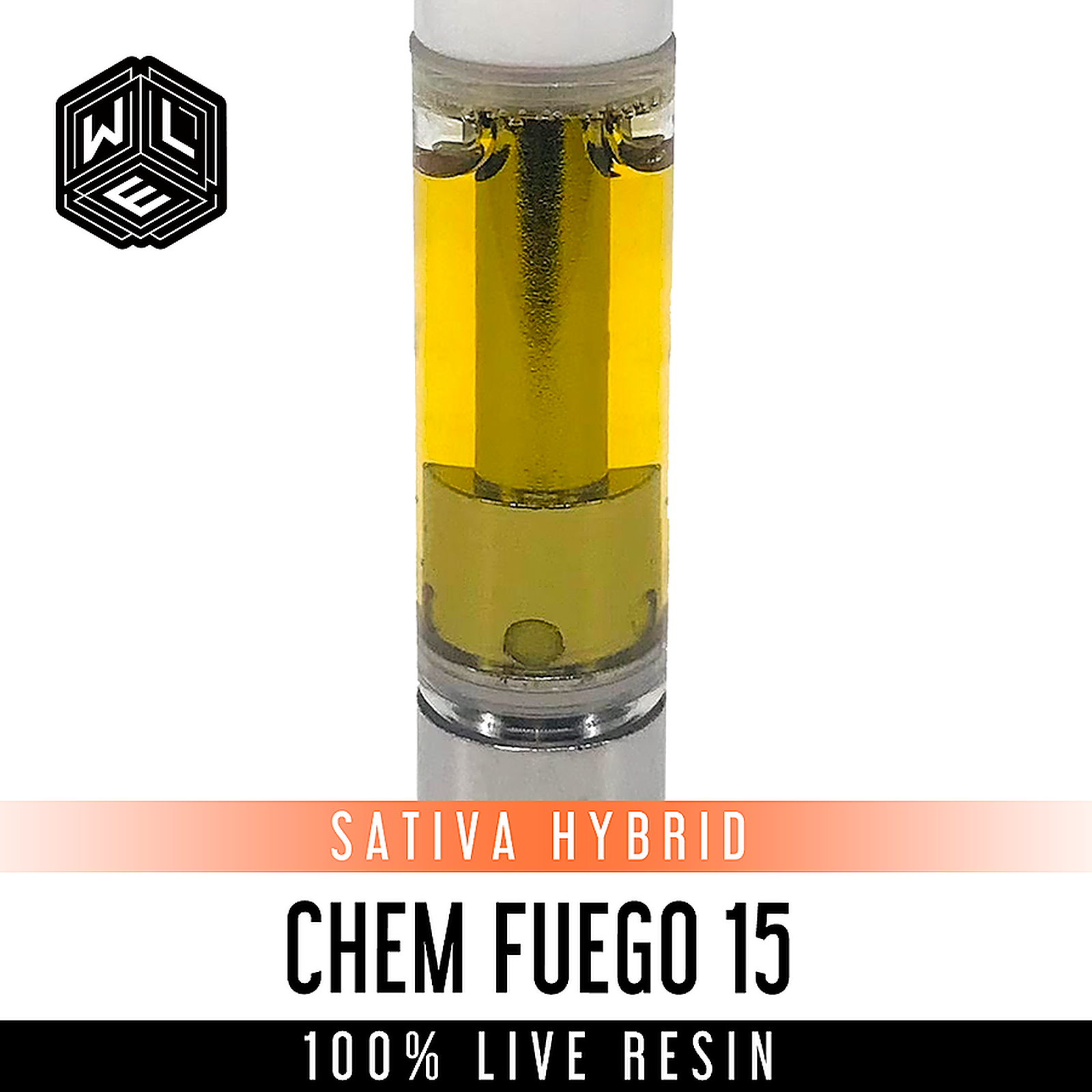 White Label Extracts: Chem Fuego 15 100% Live Resin Cartridge 1 Gram ...