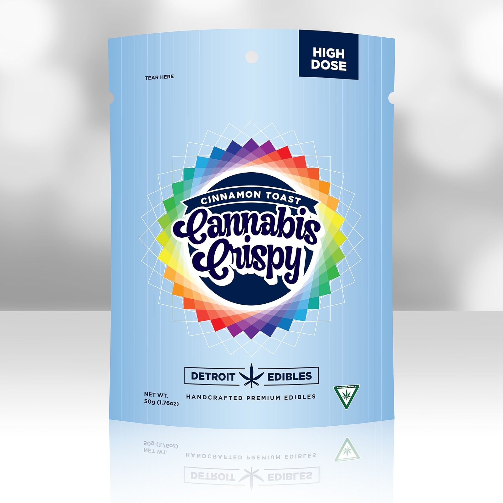 Detroit Edibles: Cinnamon Toast Cannabis Crispy - High Dose | Leafly