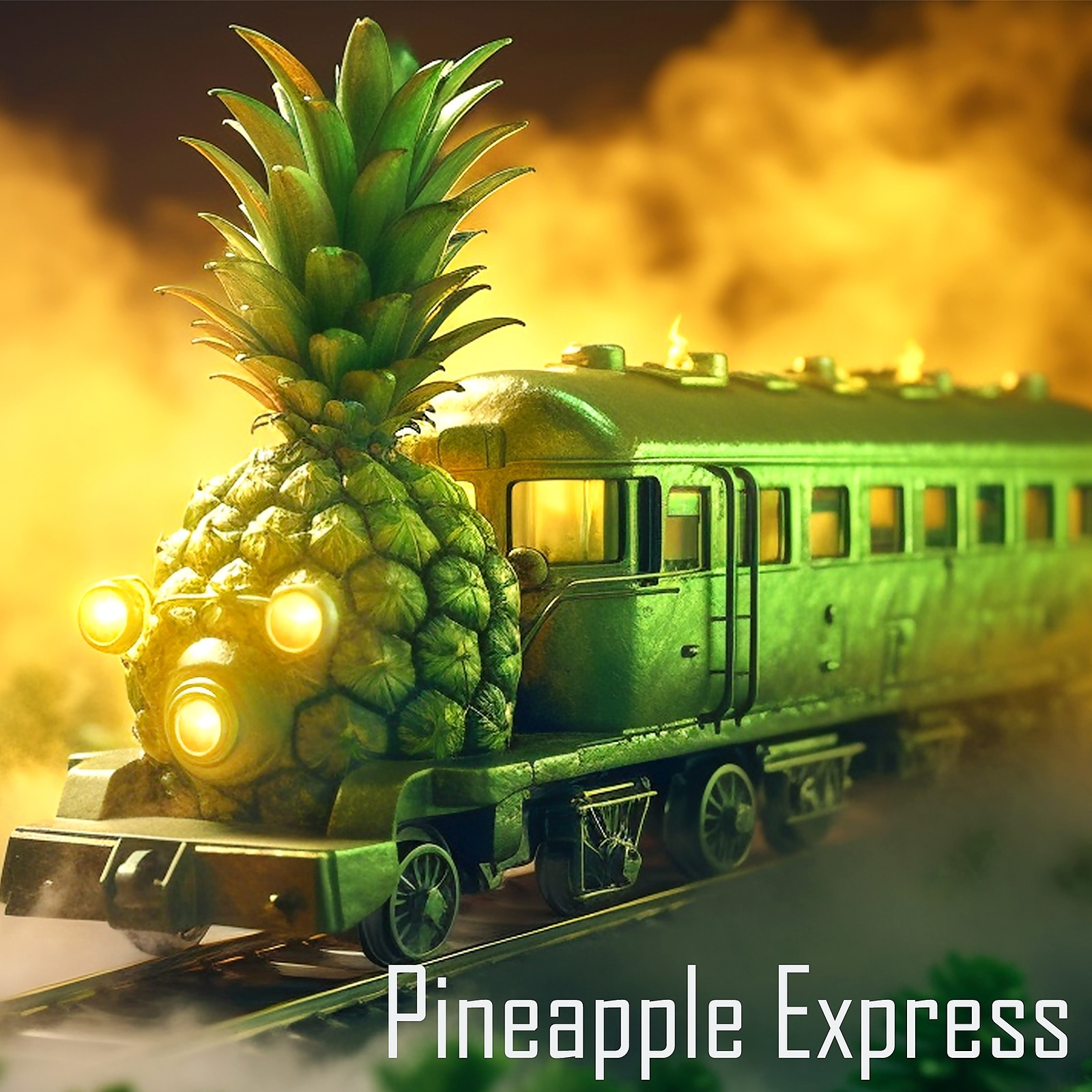 Pineapple Express Weed Wallpaper