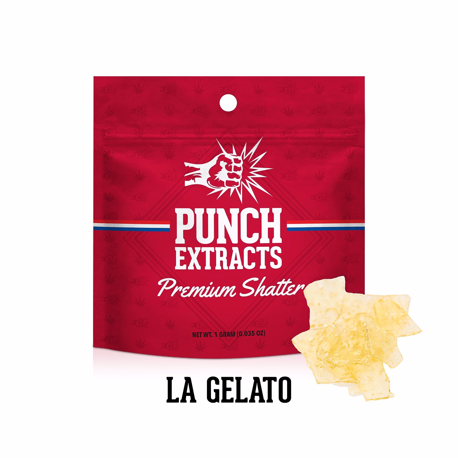Punch: LA Gelato BHO Shatter (1g) | Leafly