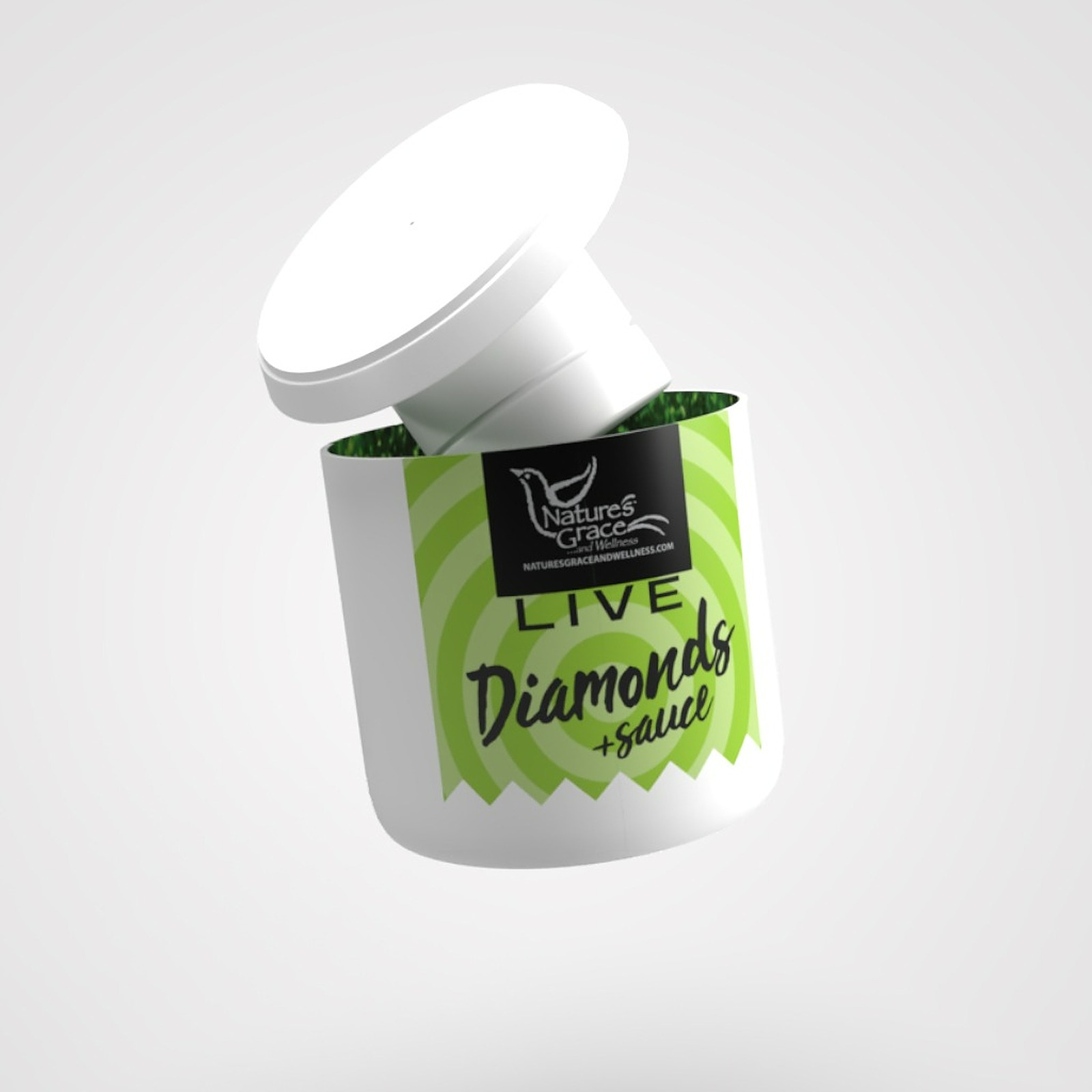 Nature's Grace and Wellness: Megatron Live Diamonds and Sauce .5g | Leafly