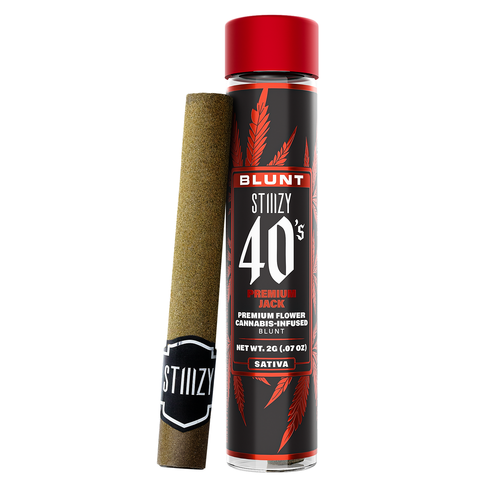 STIIIZY: PREMIUM JACK 40S 2G BLUNT | Leafly STIIIZY: PREMIUM JACK 40S 2G BLUNT | Leafly