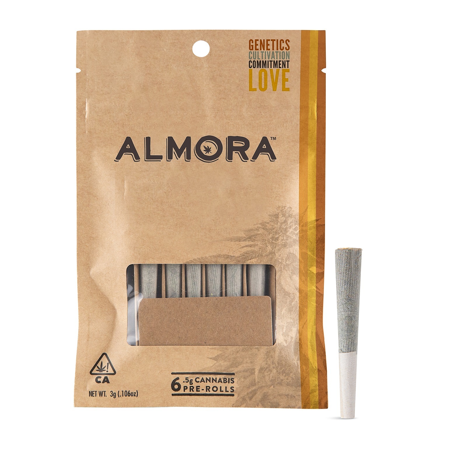 Almora: Legend OG Pre-Roll 6 Pack 3g (Indica) | Leafly