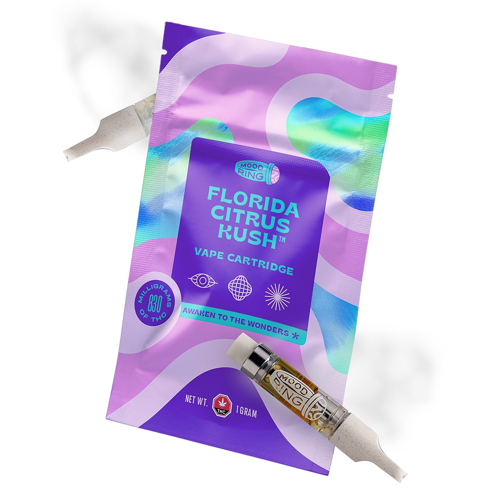 Mood Ring: Florida Citrus Kush Vape Cartridge 1g | Leafly