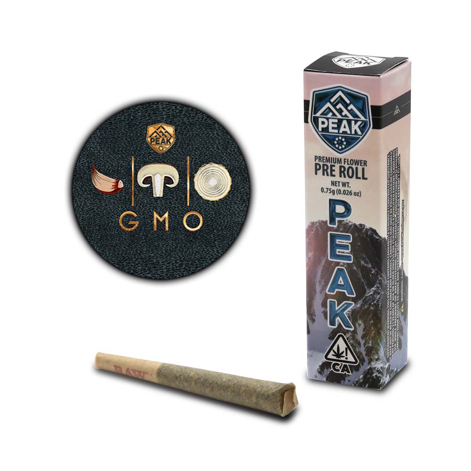 Peak Humboldt: GMO Pre-roll | Leafly