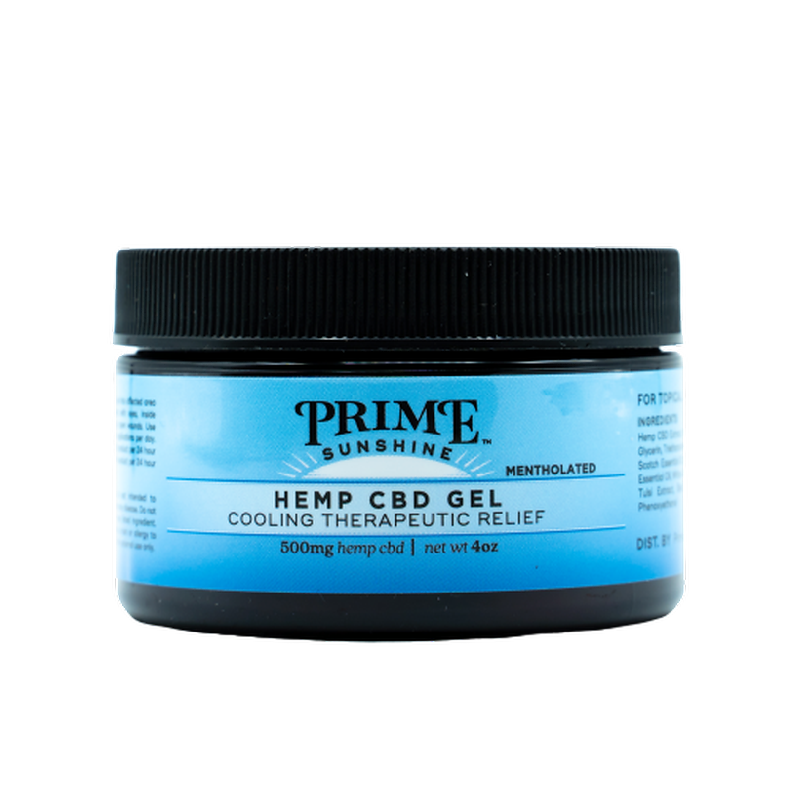 Prime Sunshine CBD: Prime Sunshine™ Cooling Hemp Gel 4oz | Leafly