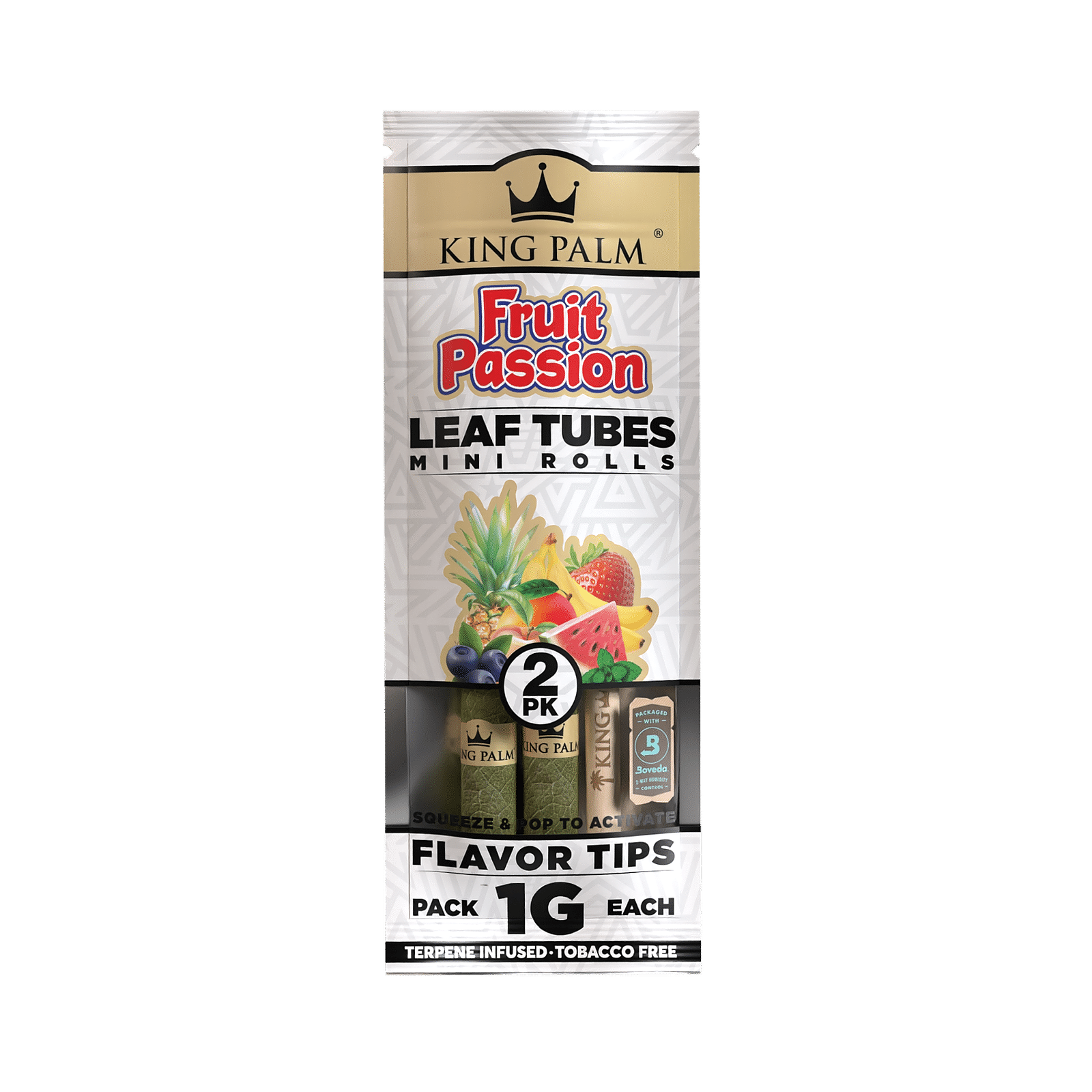 King Palm: Fruit Passion Mini Rolls 2-pack | Leafly