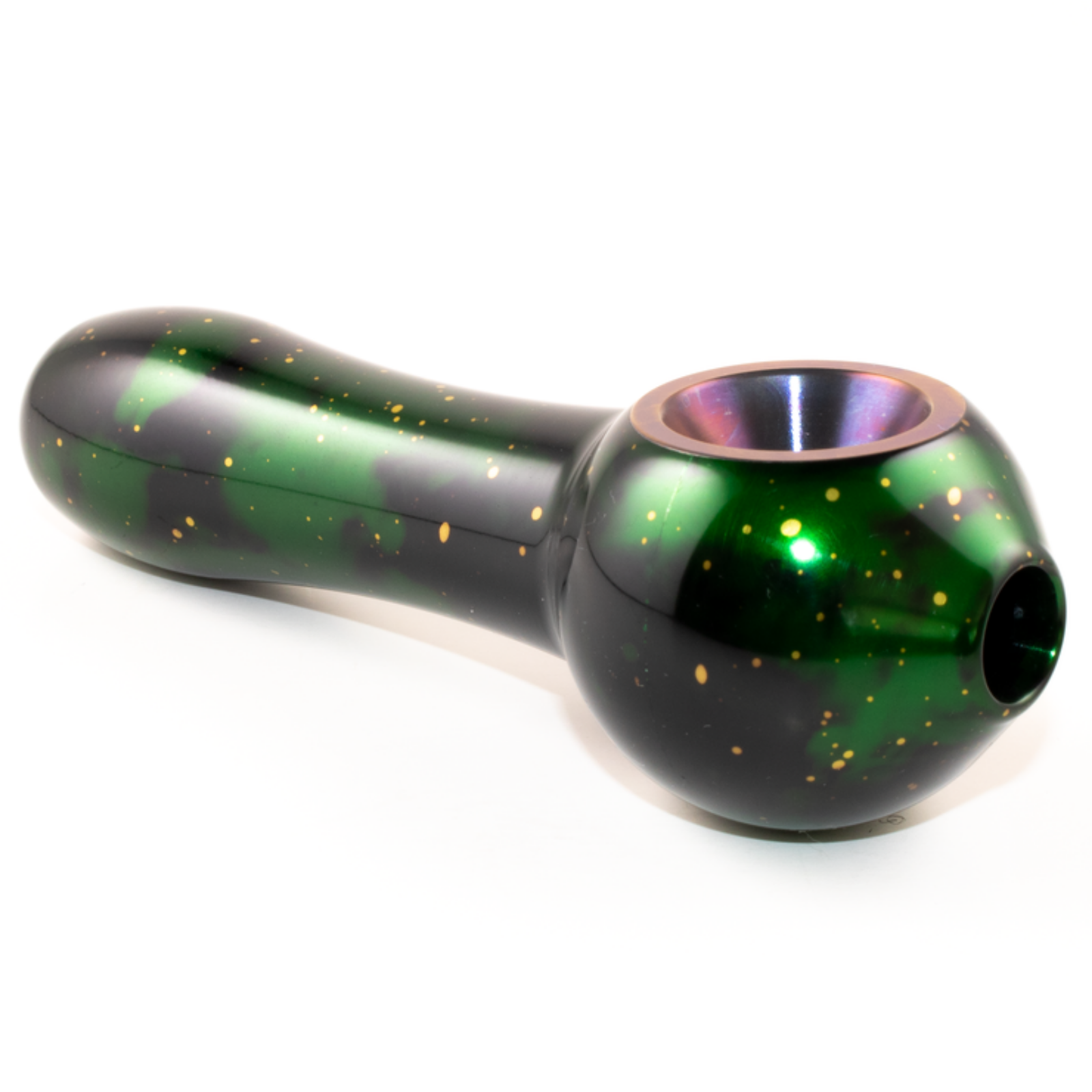 Everlast Metal Pipes: Smoking Pipe Green Cosmic Space Glossy Finish ...