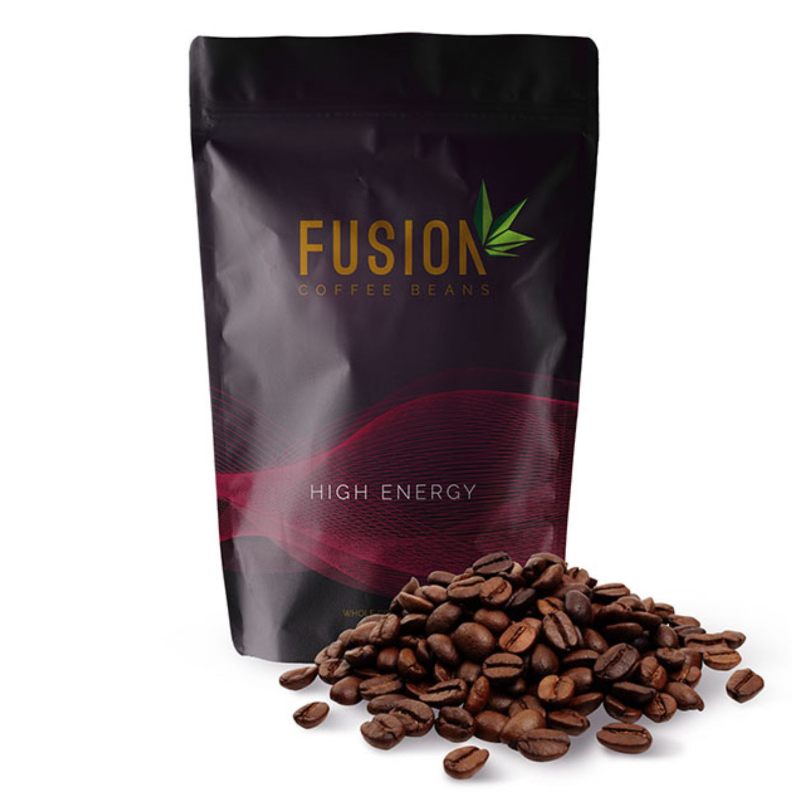 Fusion Coffee Beans: High Energy Morning Coffee Beans for CBD-Infused ...