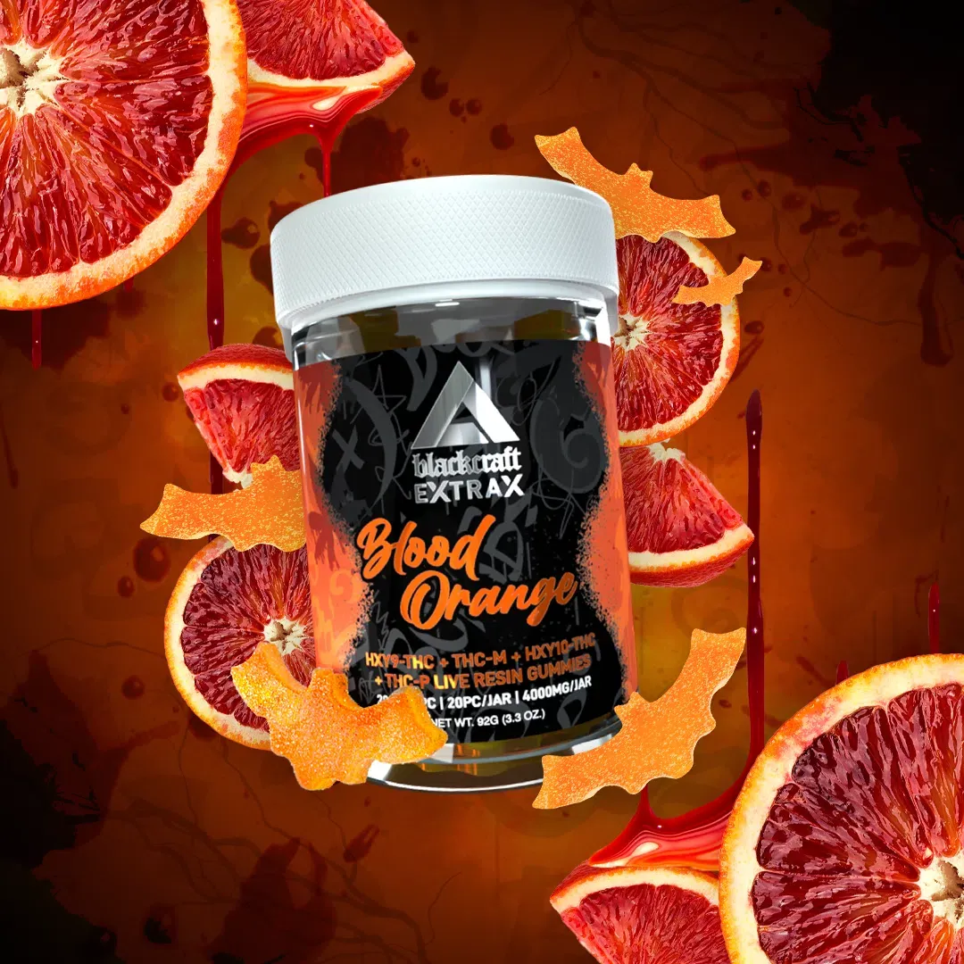 Delta Extrax: Blood Orange | Blackcraft Extrax HXY-10 + THCp 4000mg ...