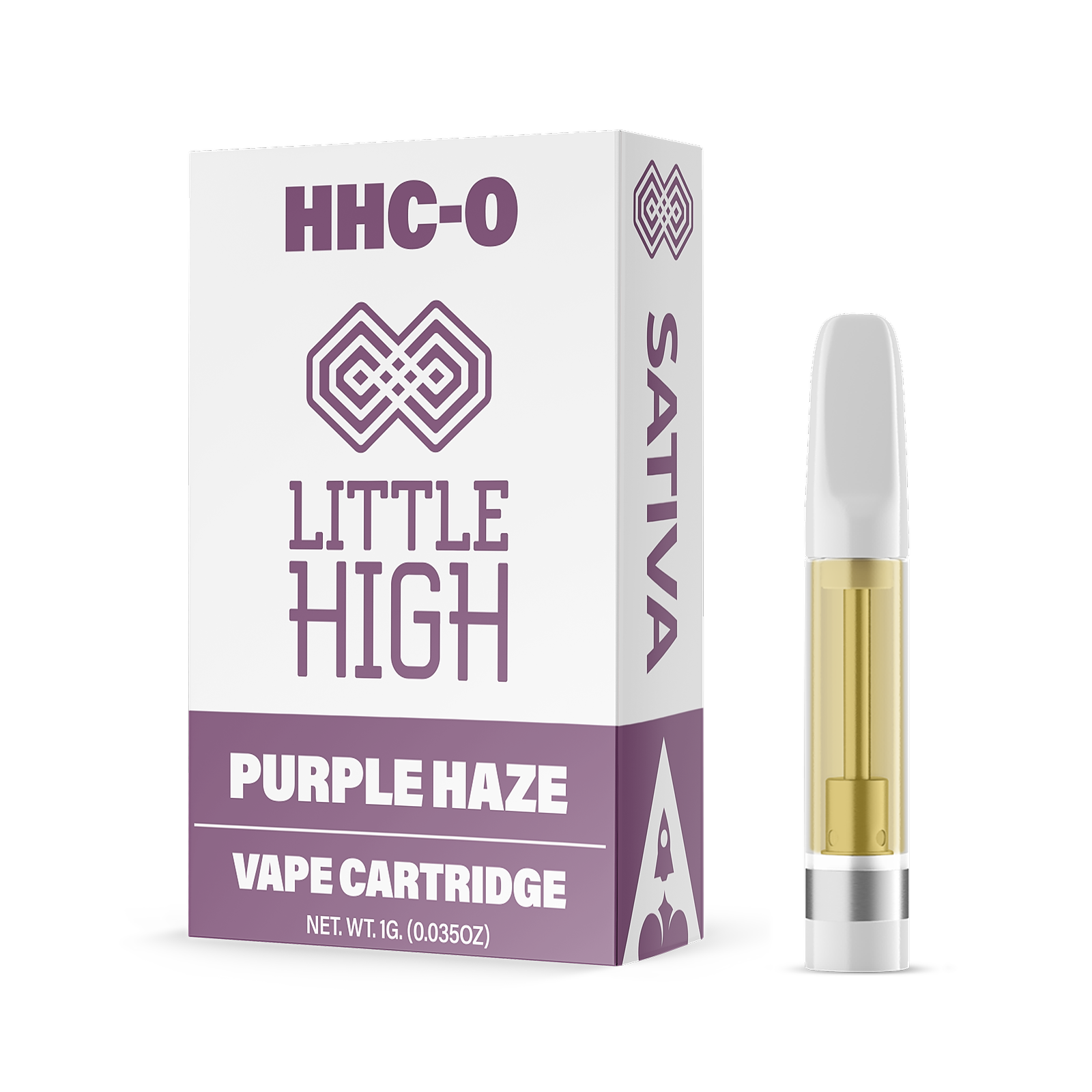 Little High: Little High - HHC-O Sativa - Purple Haze - 1 Gram Cart ...