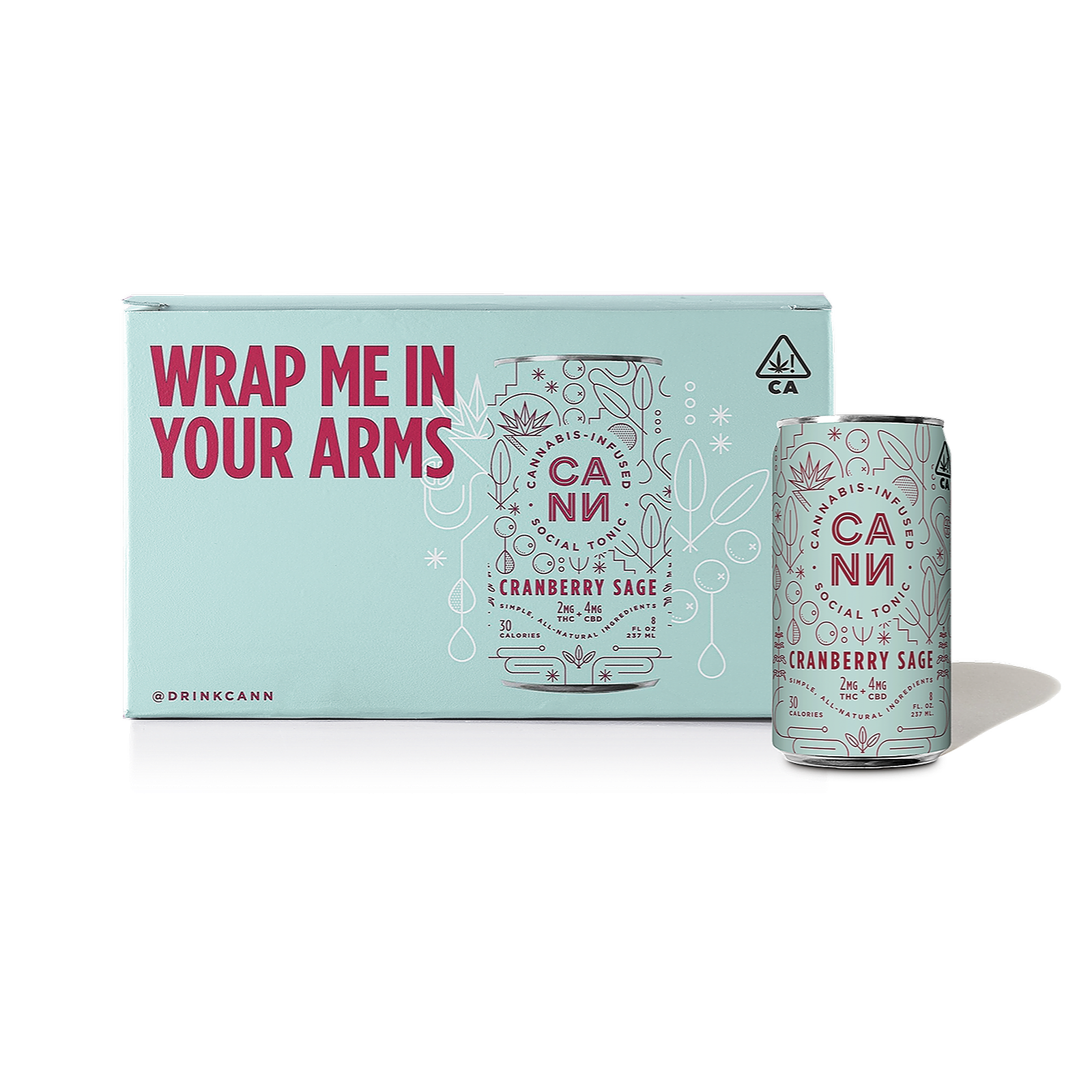 CANN: Cranberry Sage - Cann Social Tonic (6pk) | Leafly
