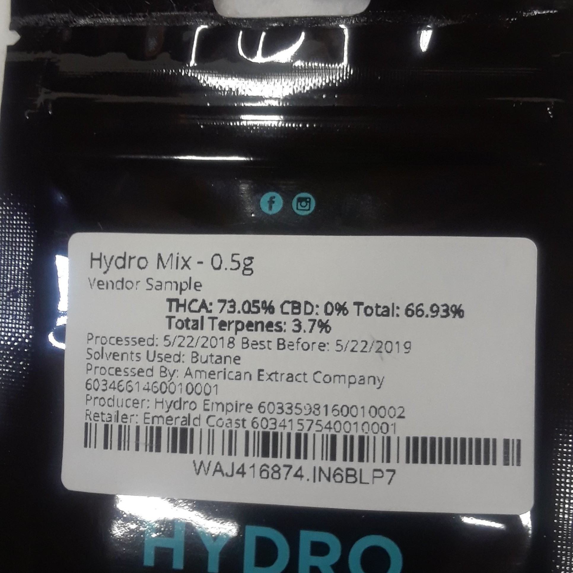 Hydro Empire: HYDRO Mix, PULL and SNAP | Leafly