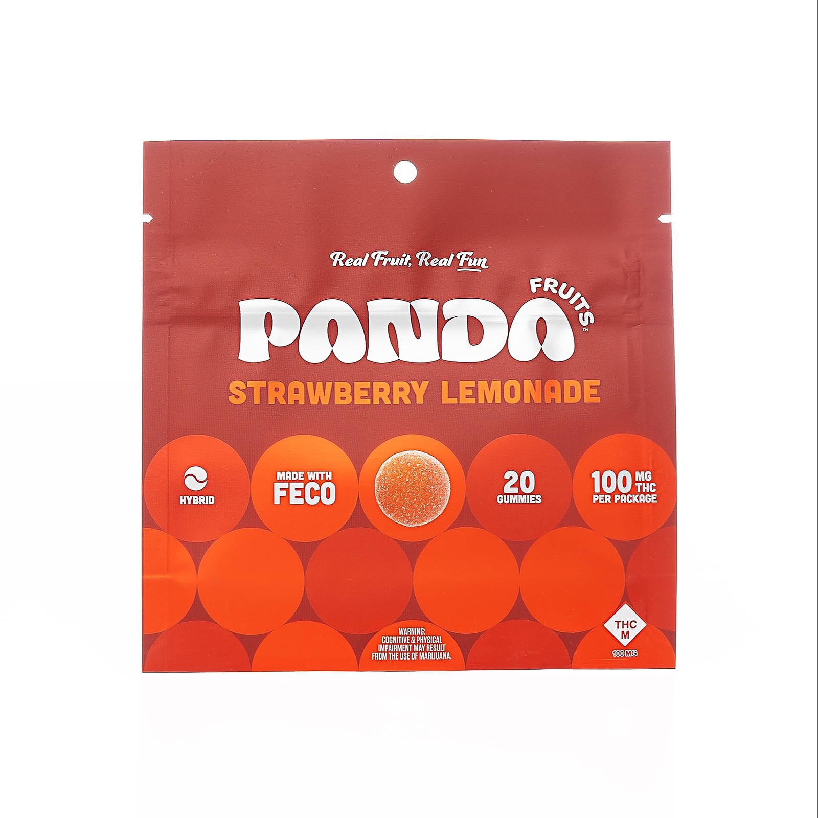 Nuthera: Panda Fruits Strawberry Lemonade FECO 100mg | Leafly