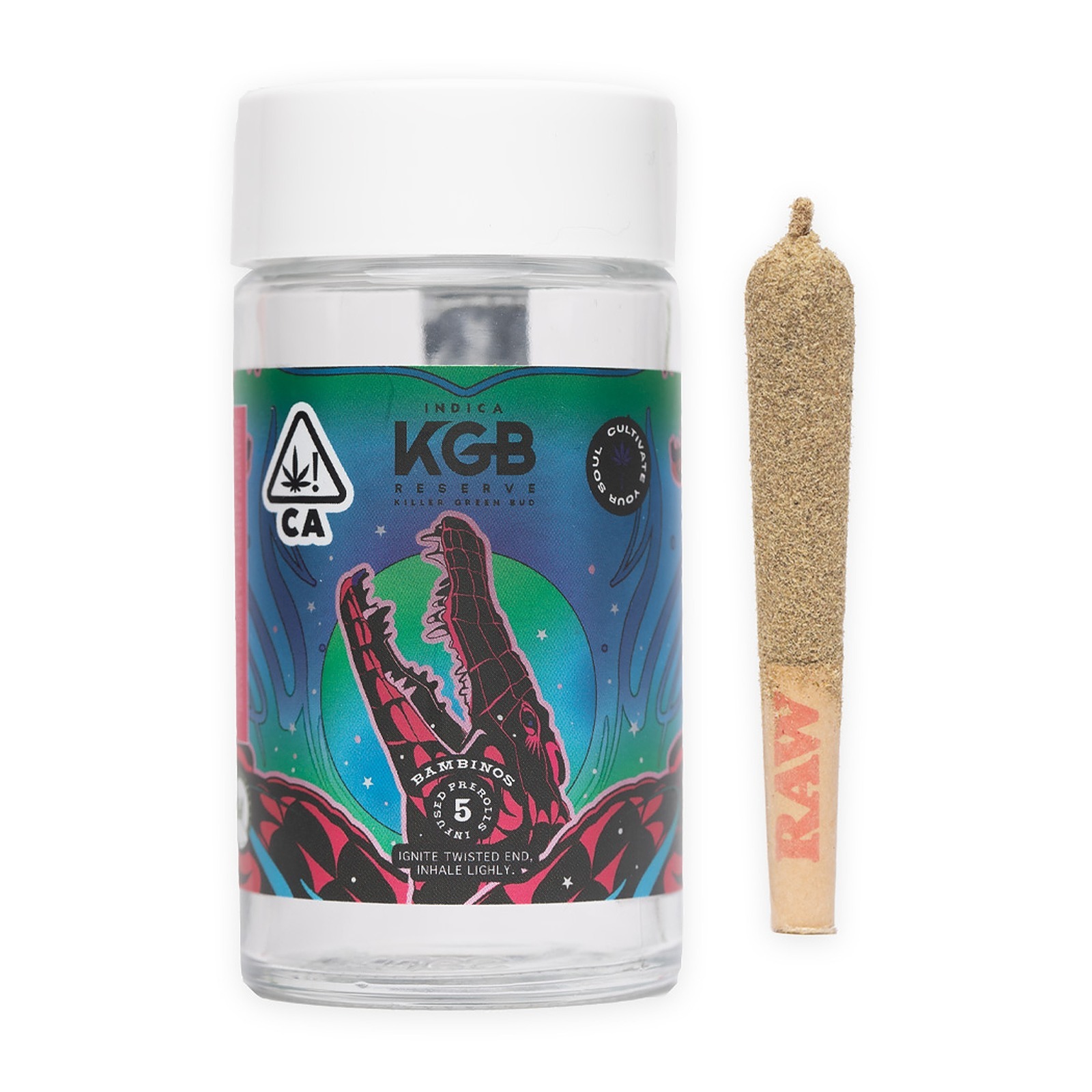KGB Reserve: Guava Chem 5 Pack Bambinos Infused Preroll 2.5 grams | Leafly