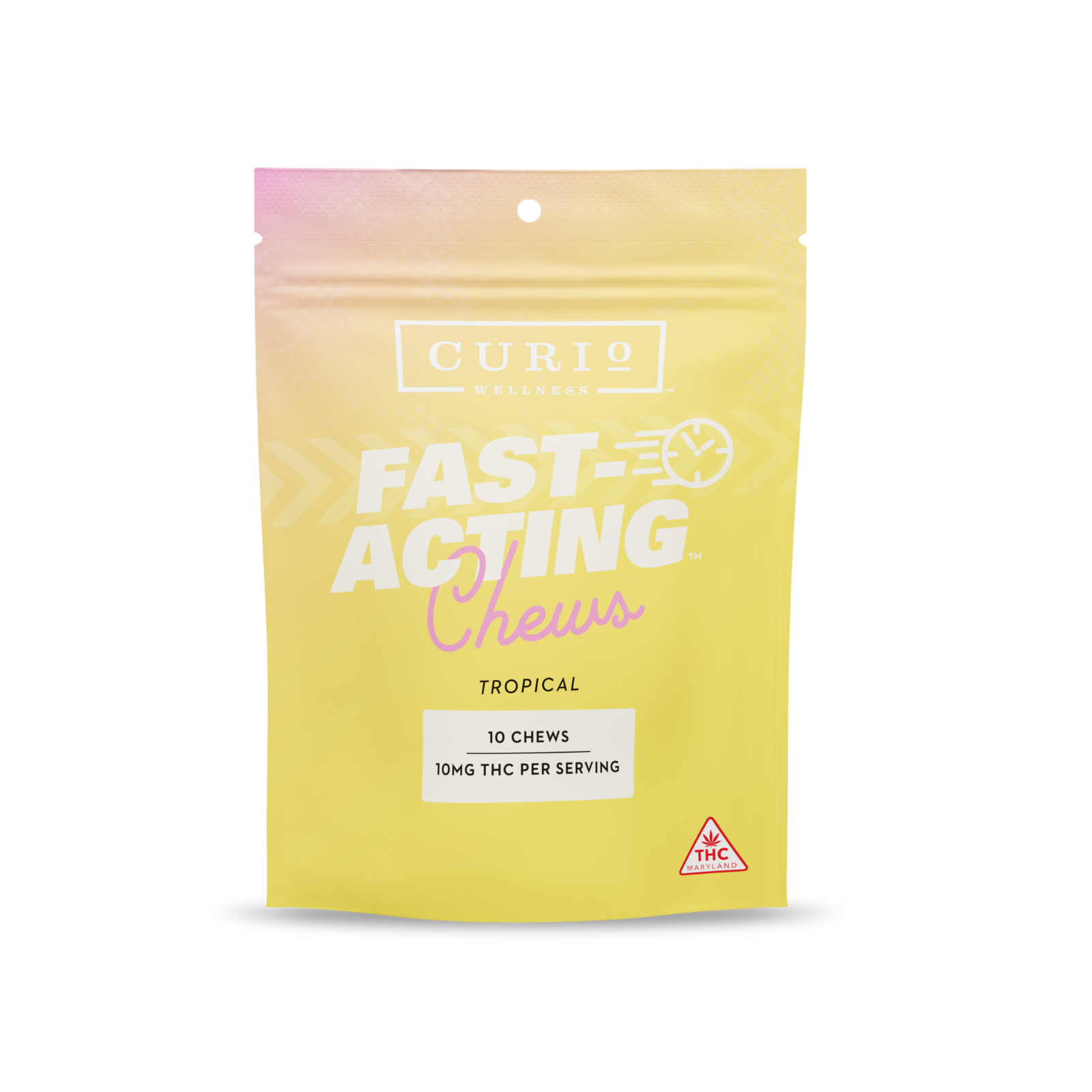 Curio Wellness: Curio Fast Acting Chew - Tropical [10mg] | Leafly
