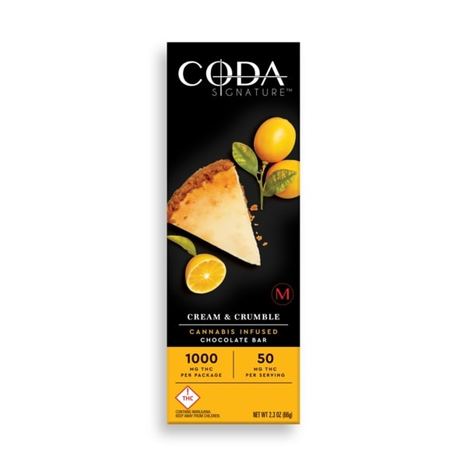 Coda Signature: Cream & Crumble | 1000mg THC (Medical Only) | Leafly