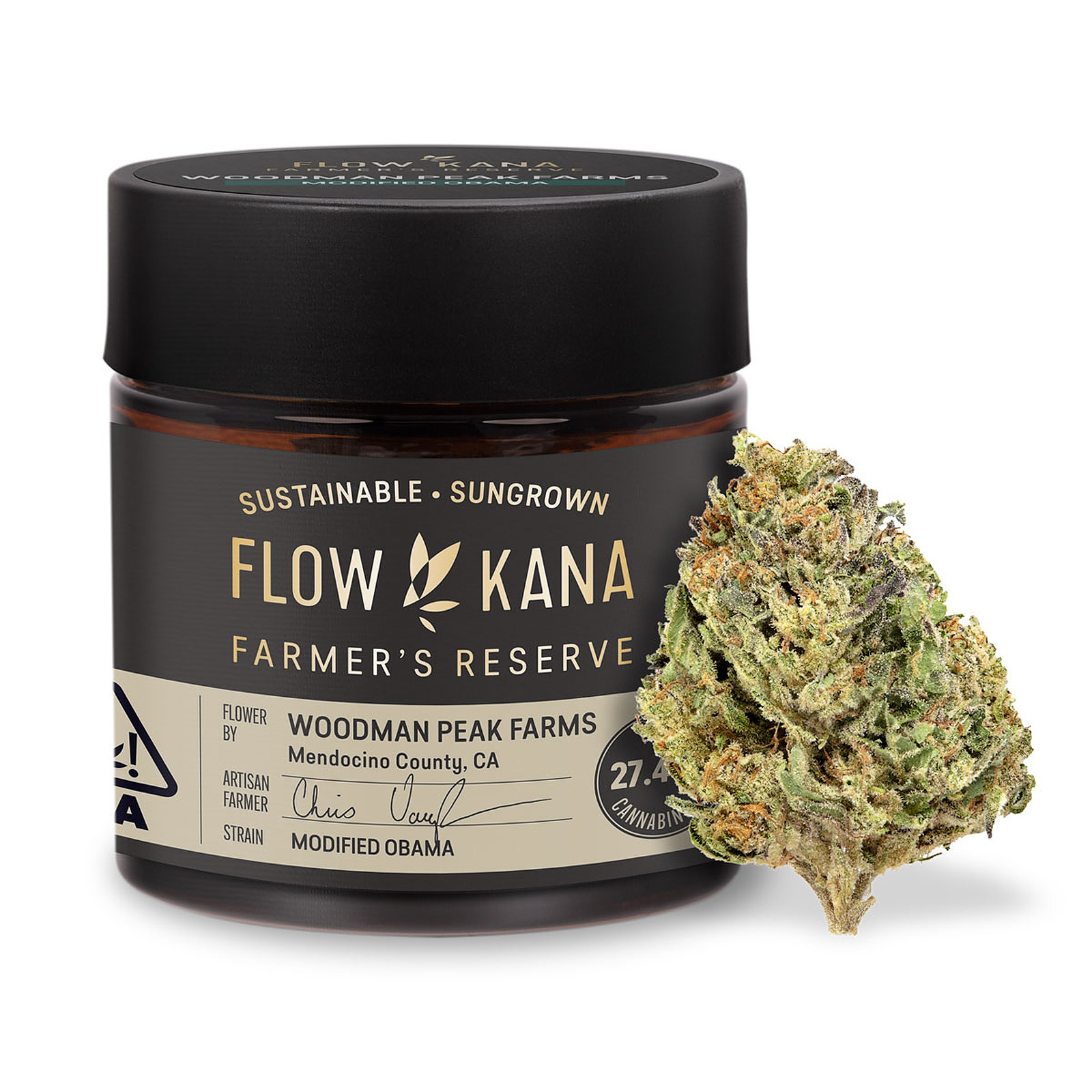 Flow Kana: Modified Obama by Woodman Peak Farm | Farmer's Reserve (3.5g ...