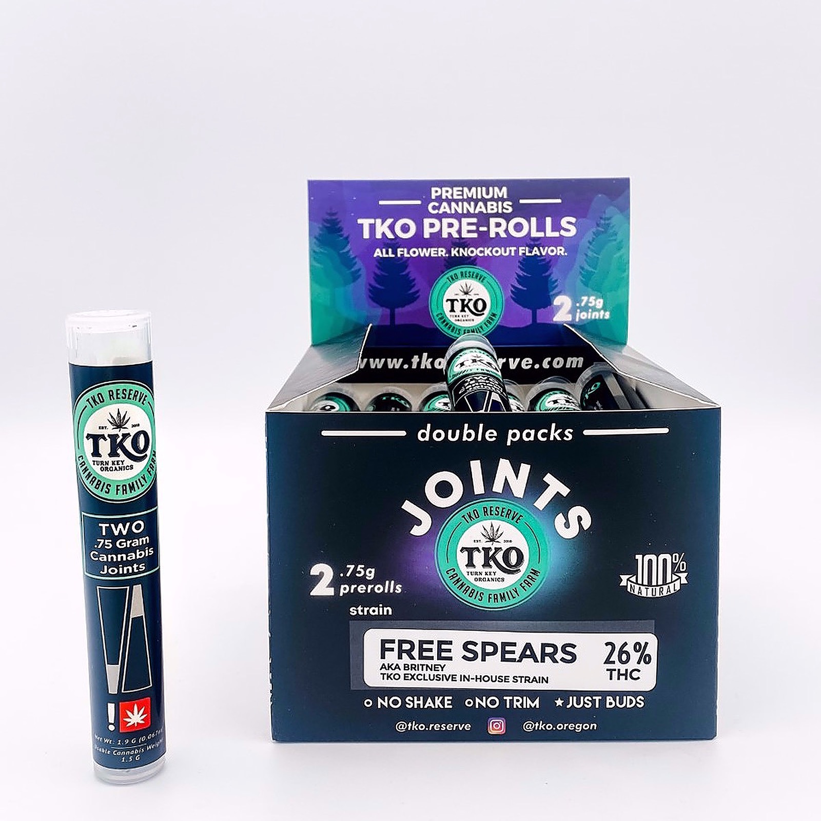 TKO Reserve: Mimosa TKO Doublepacks : Two .75 Gram Pre-Rolls | Leafly