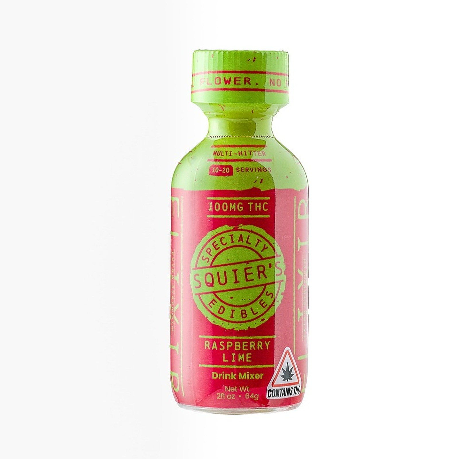 Squier's Specialty Elixirs: 100mg Raspberry Lime - Hash Rosin Drink ...