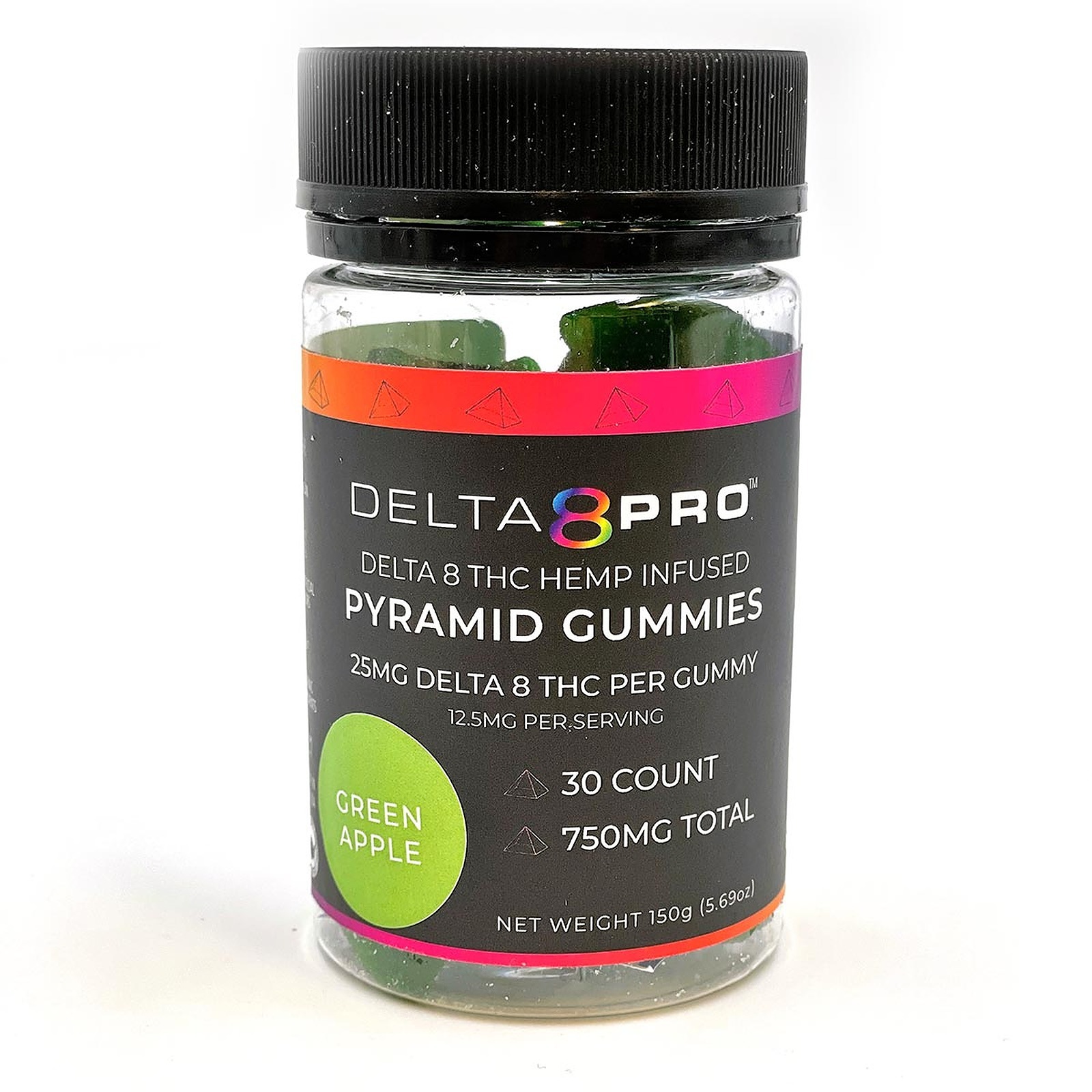 Delta 8 Pro: Delta-8 THC Gummies 25mg - Green Apple 30 Count | Leafly Delta 8 Pro: Delta-8 THC Gummies 25mg - Green Apple 30 Count | Leafly