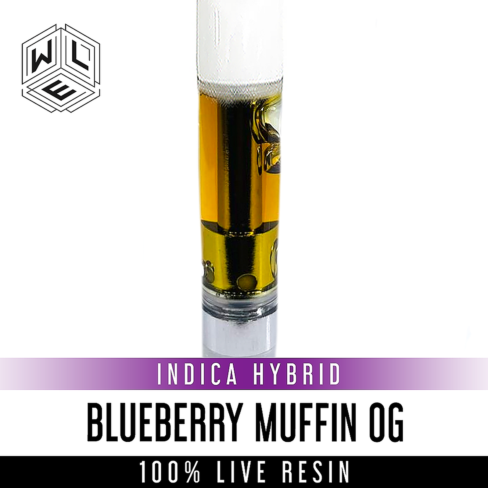 White Label Extracts Blueberry Muffin Og 100 Live Resin Cartridge 1