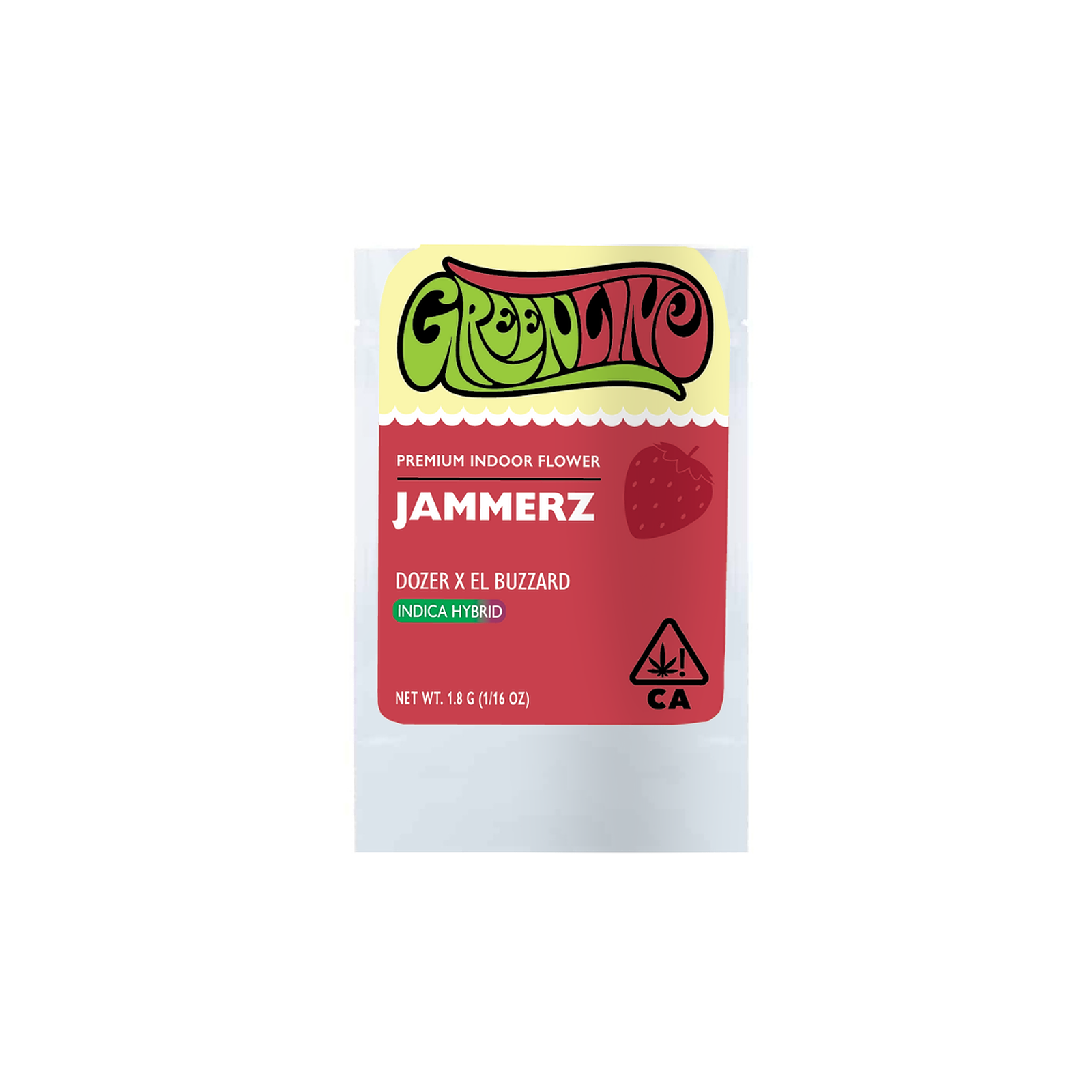 Greenline: Jammerz Teenth 1/16 (1.8G) | Leafly