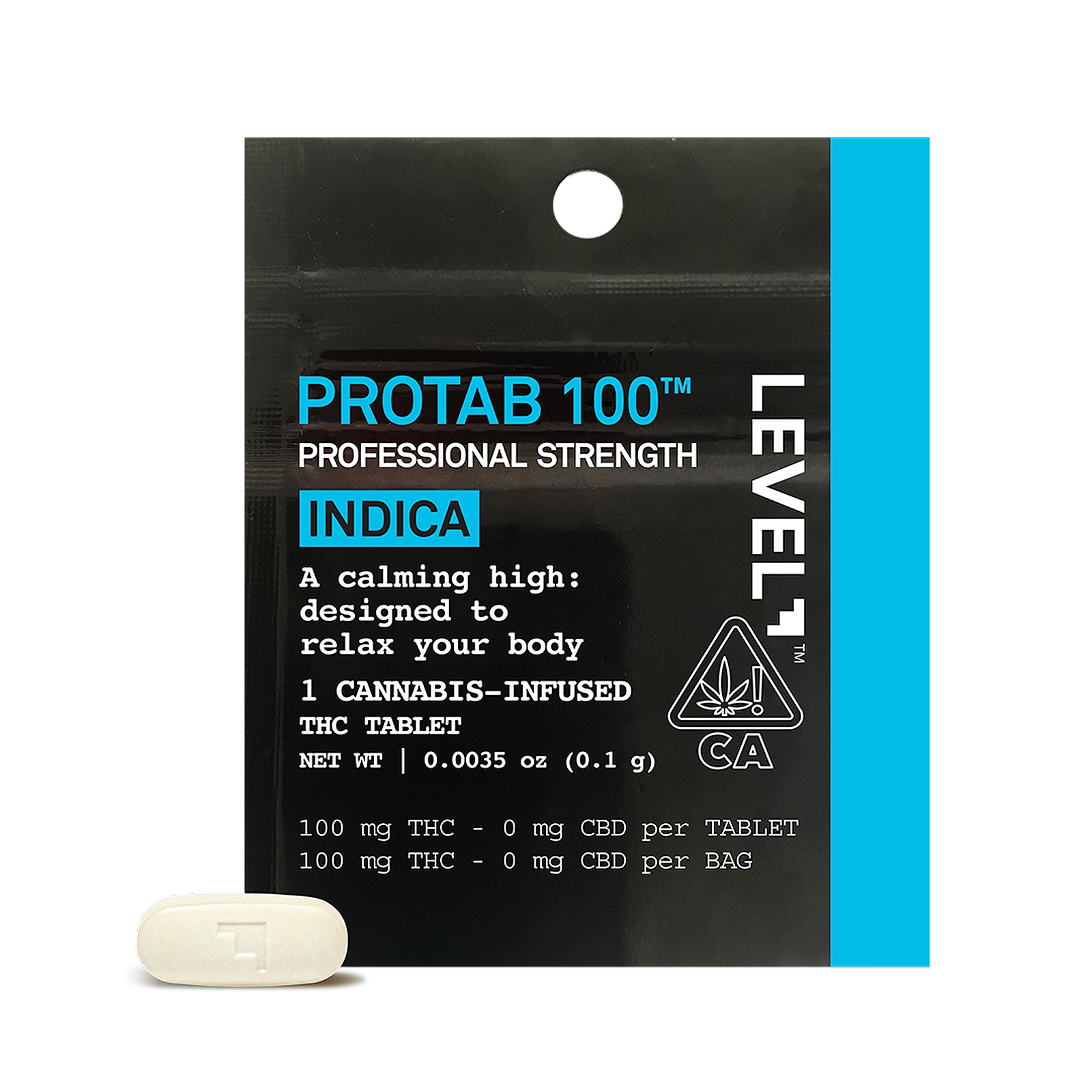 LEVEL: INDICA PROTAB 100™ Single | Leafly
