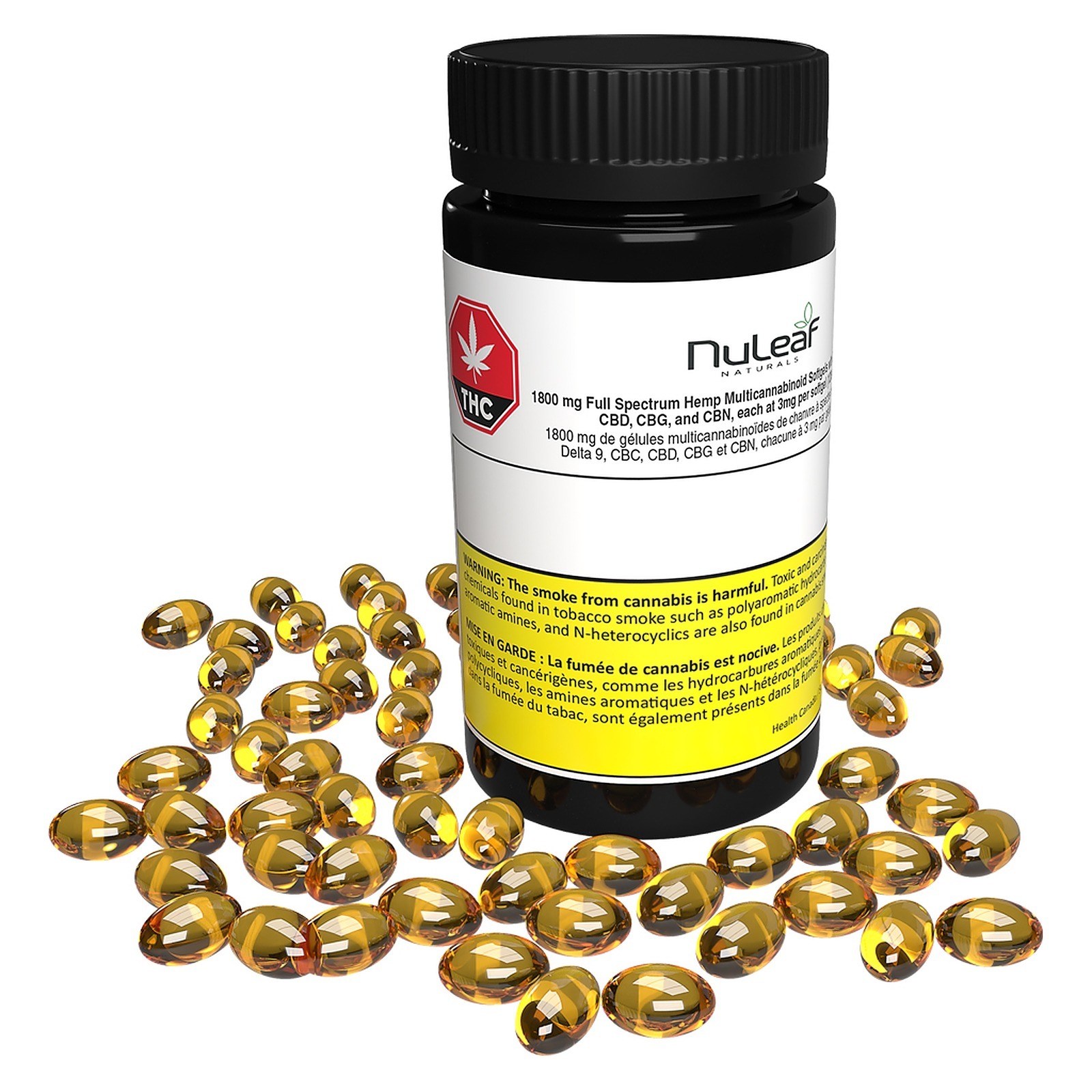 Emprise Canada: 1800 mg FSO in VHSO Delta 9, CBC, CBD, CBG, & CBN, x ...