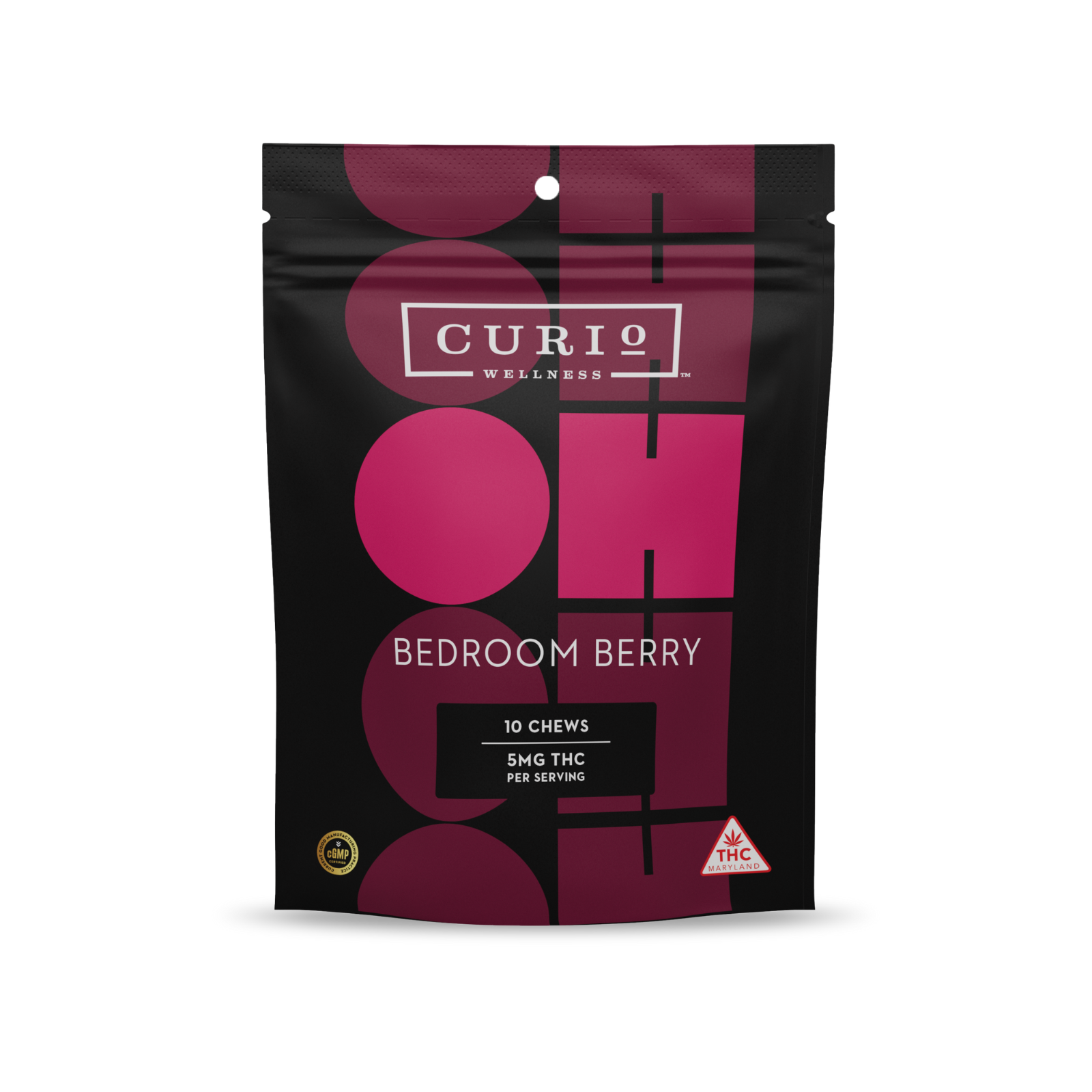 Curio Wellness: OH! Bedroom Berry Terpene Infused Chews [50mg] | Leafly