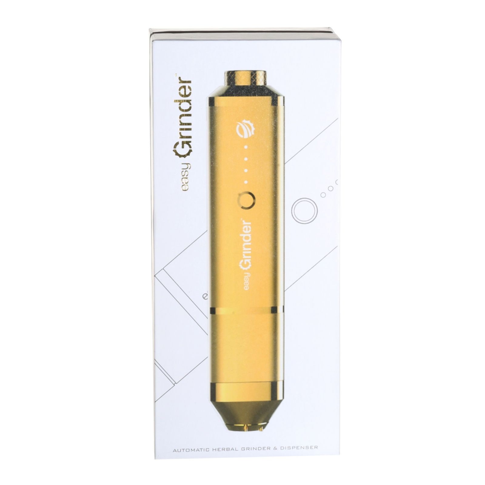 High Life Goods: Automatic Easy Grinder - Gold | Leafly