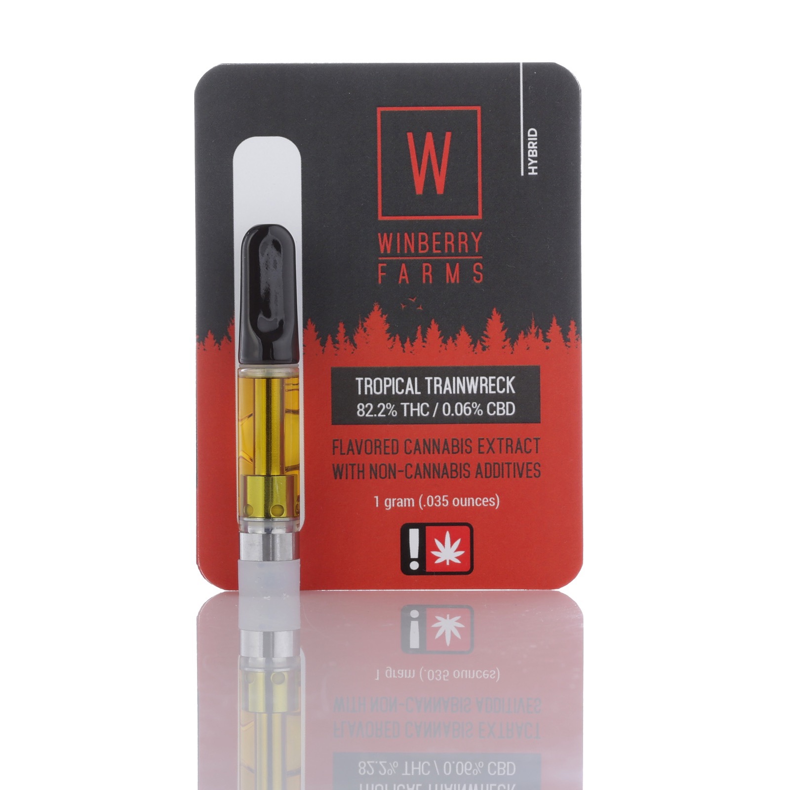 Winberry Farms: Tropical Trainwreck Distillate Cartridge 1g | Leafly
