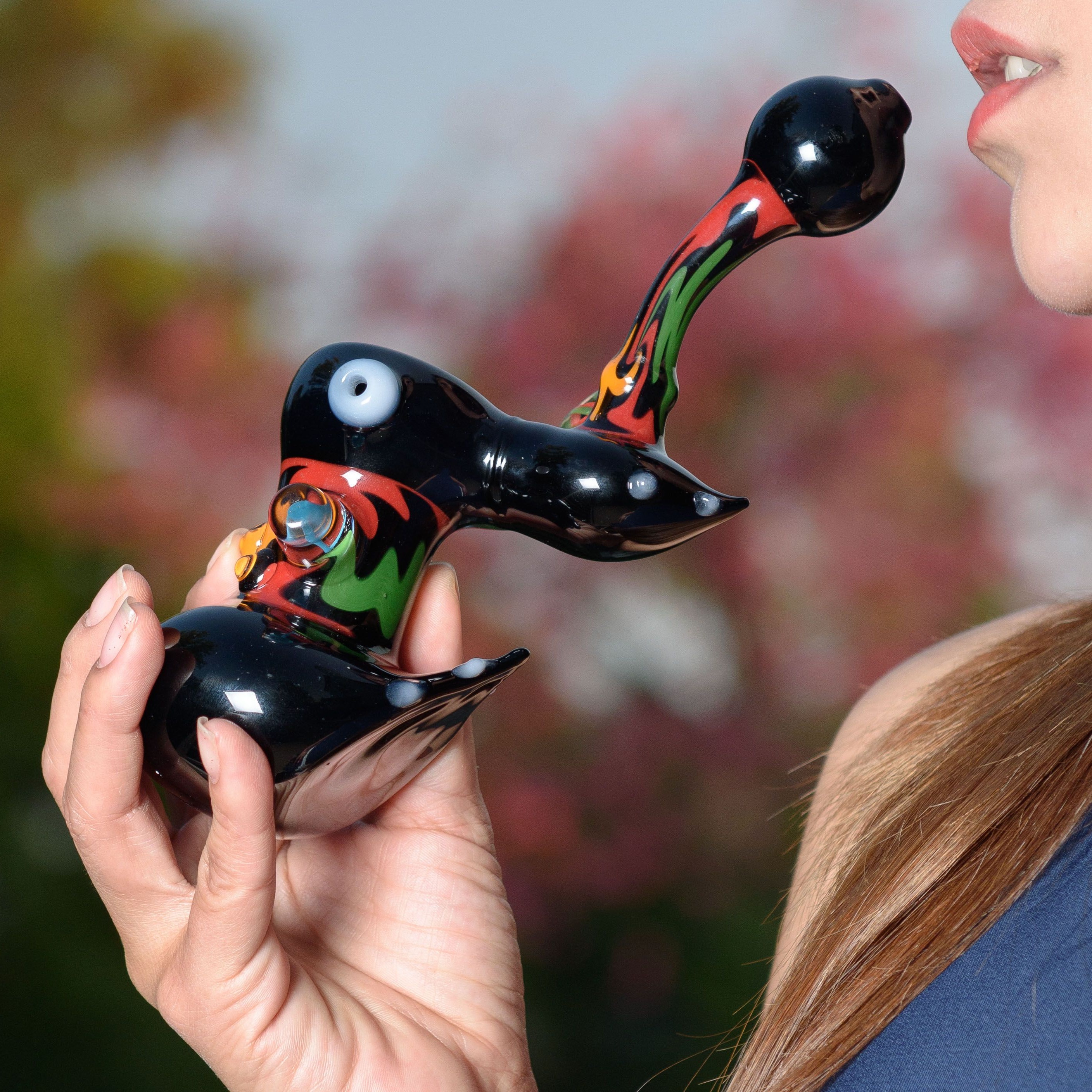 Bat Kountry Online Headshop: Hot Rod Bubbler Hand Pipe | Leafly