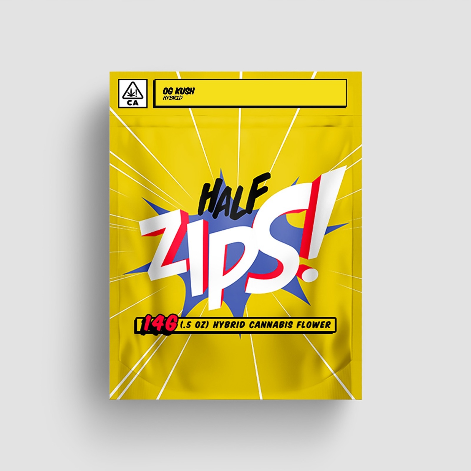 Zips!: OG Kush - Greenhouse - Hybrid (14g) | Leafly