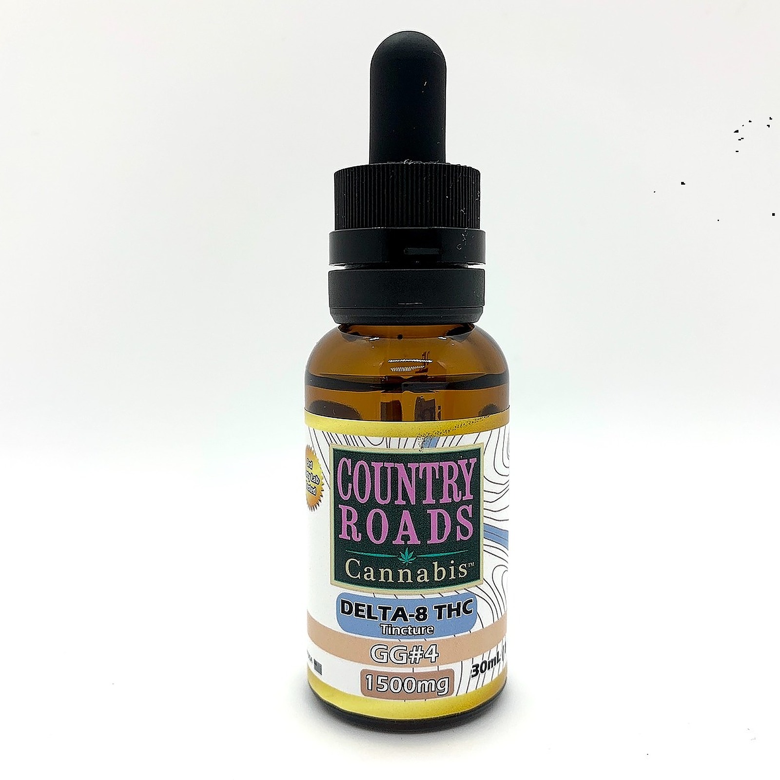 Country Roads Cannabis: GG#4 D8 THC Tincture | Leafly